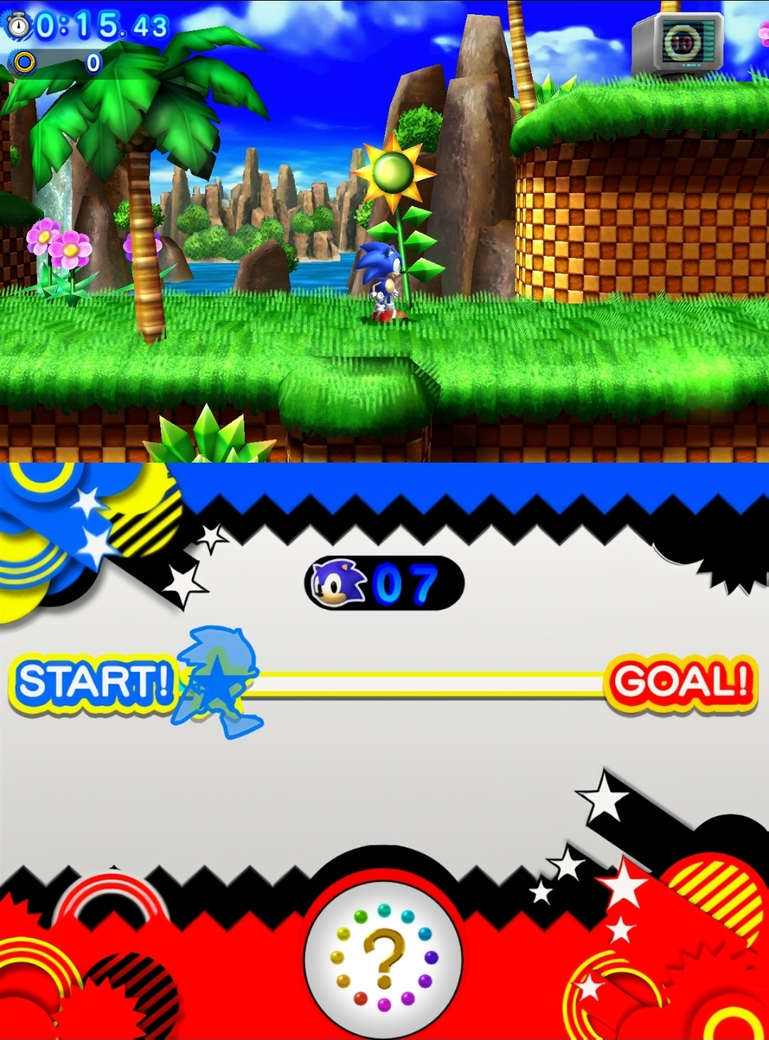Refined GUI for SG3DS Mod for Sonic Generations (3DS) | SG3DS Mods