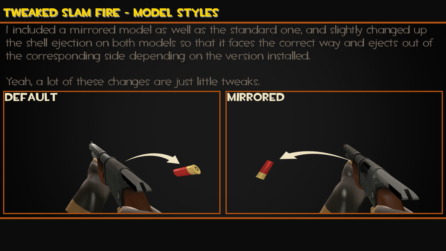 The Slam Fire (Tweaked) Mod for Team Fortress 2 | TF2 Mods