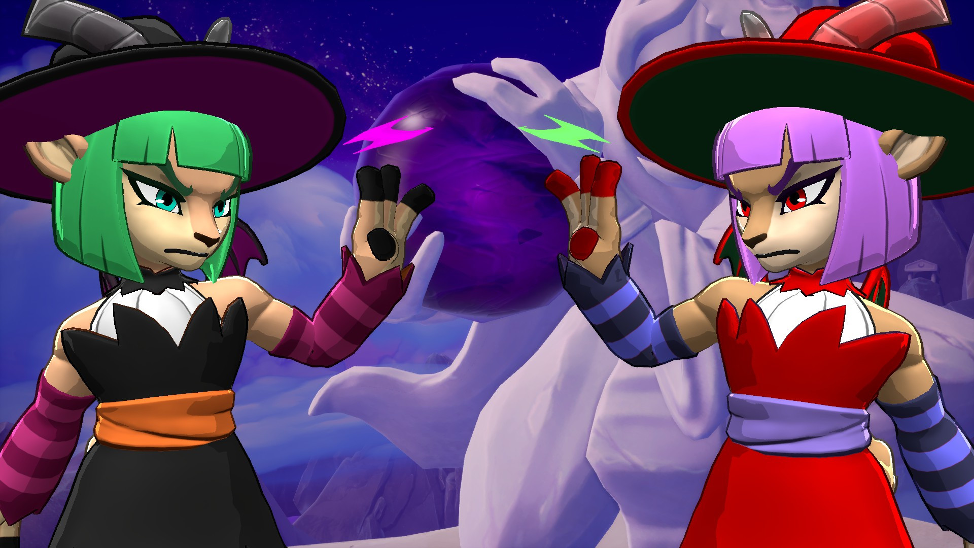 Morrigan & Lilith Absa Mod for Rivals of Aether II | ROA2 Mods