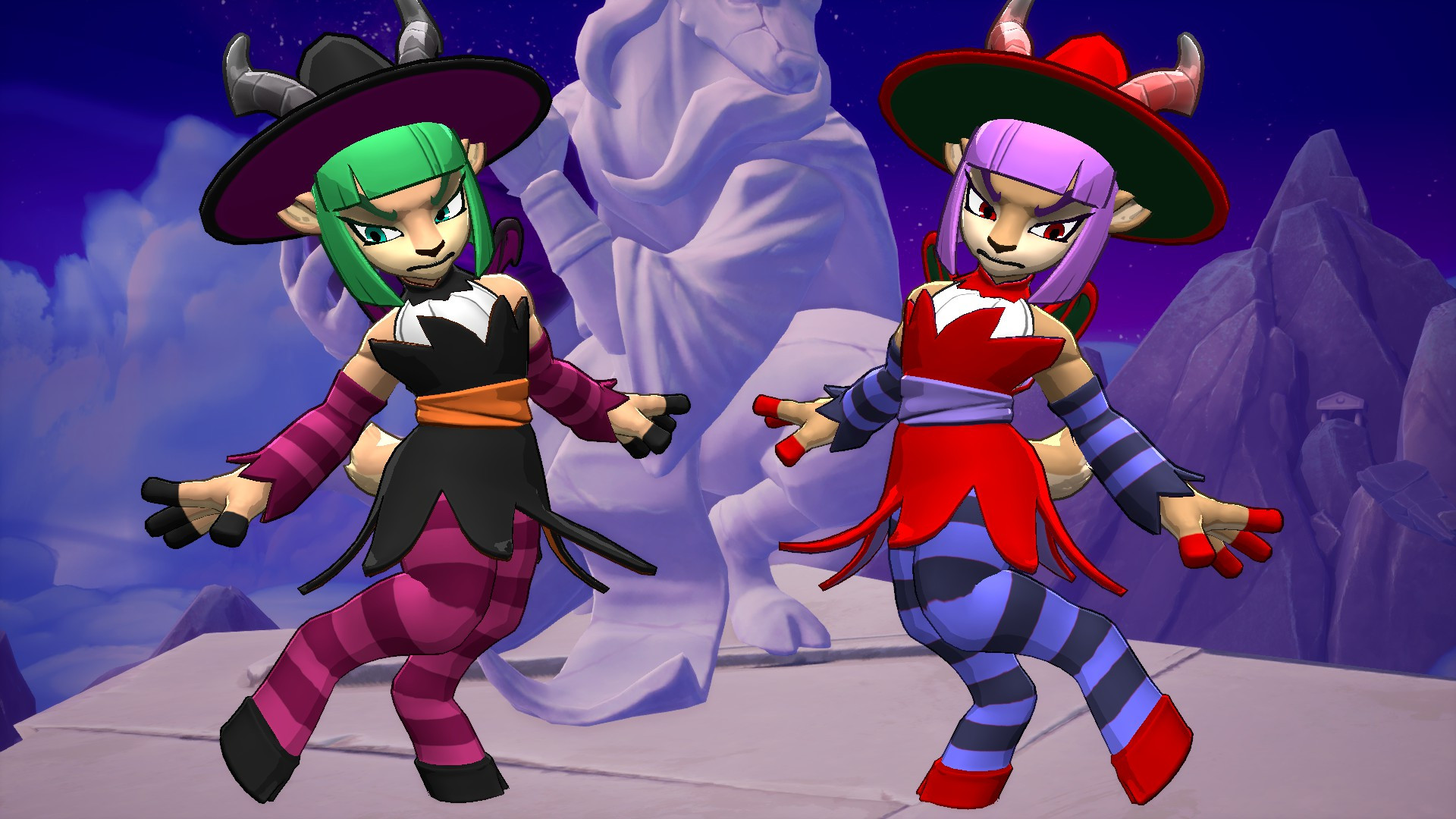 Morrigan & Lilith Absa Mod for Rivals of Aether II | ROA2 Mods