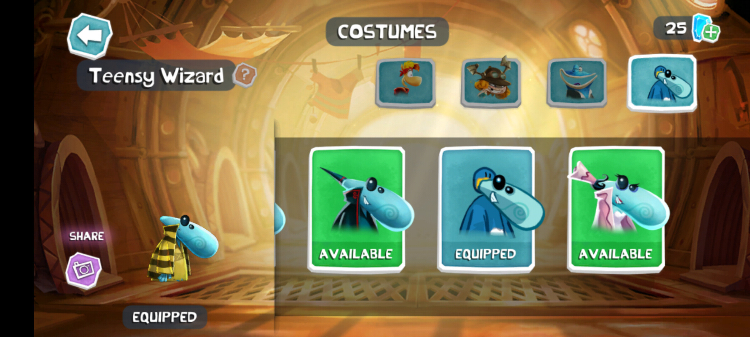 Playable Prisoner Teensy over Teensy Wizard Mod for Rayman Adventures ...