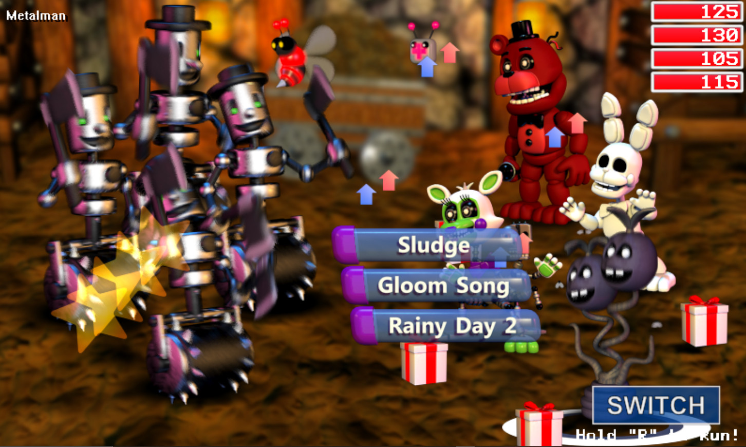 Extra Enemies Pack! Mod for Five Nights at Freddy's World | FNaF World Mods