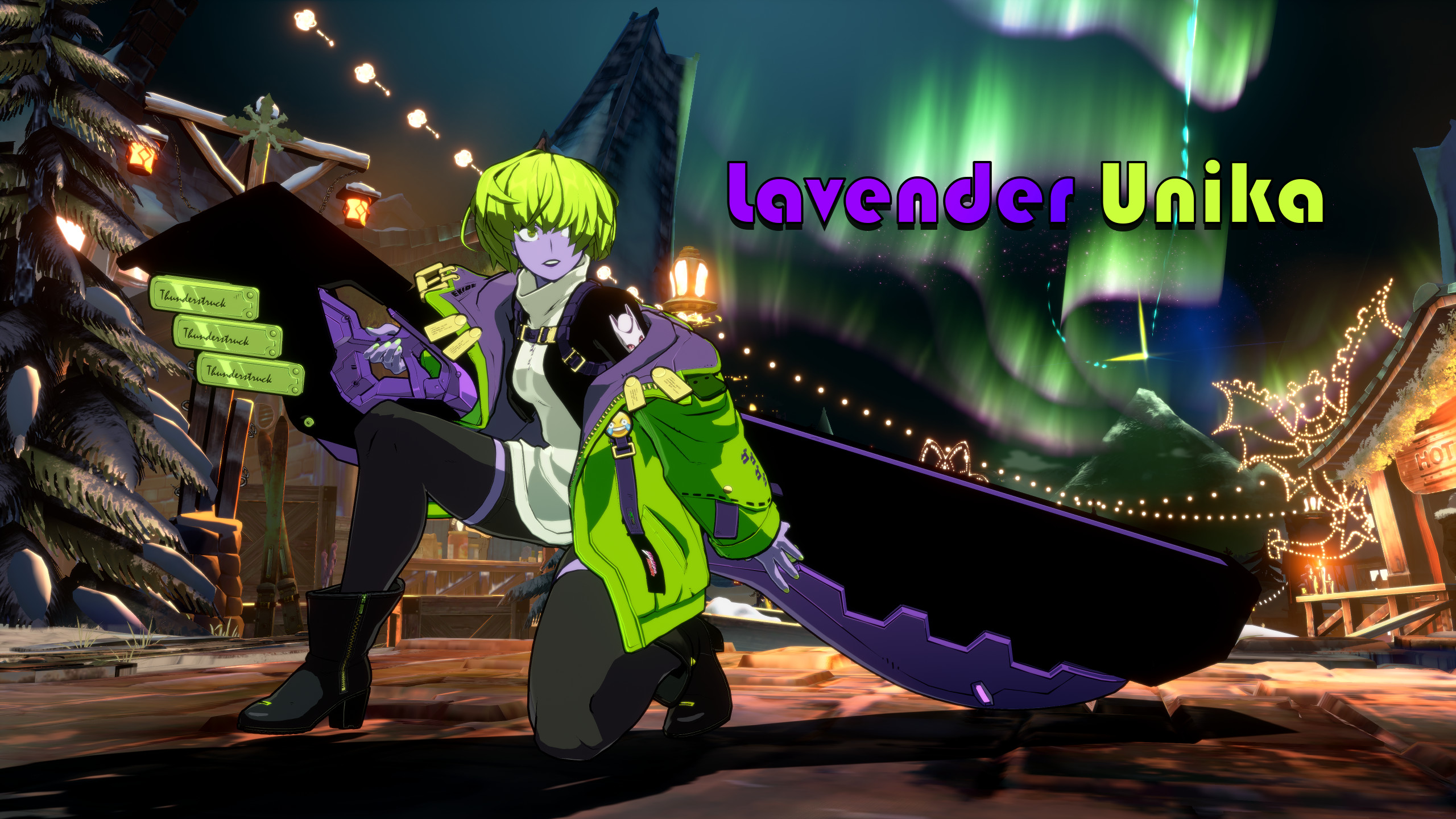 Lavender Unika (Color 1-16) Mod for GUILTY GEAR -STRIVE- | GGST Mods