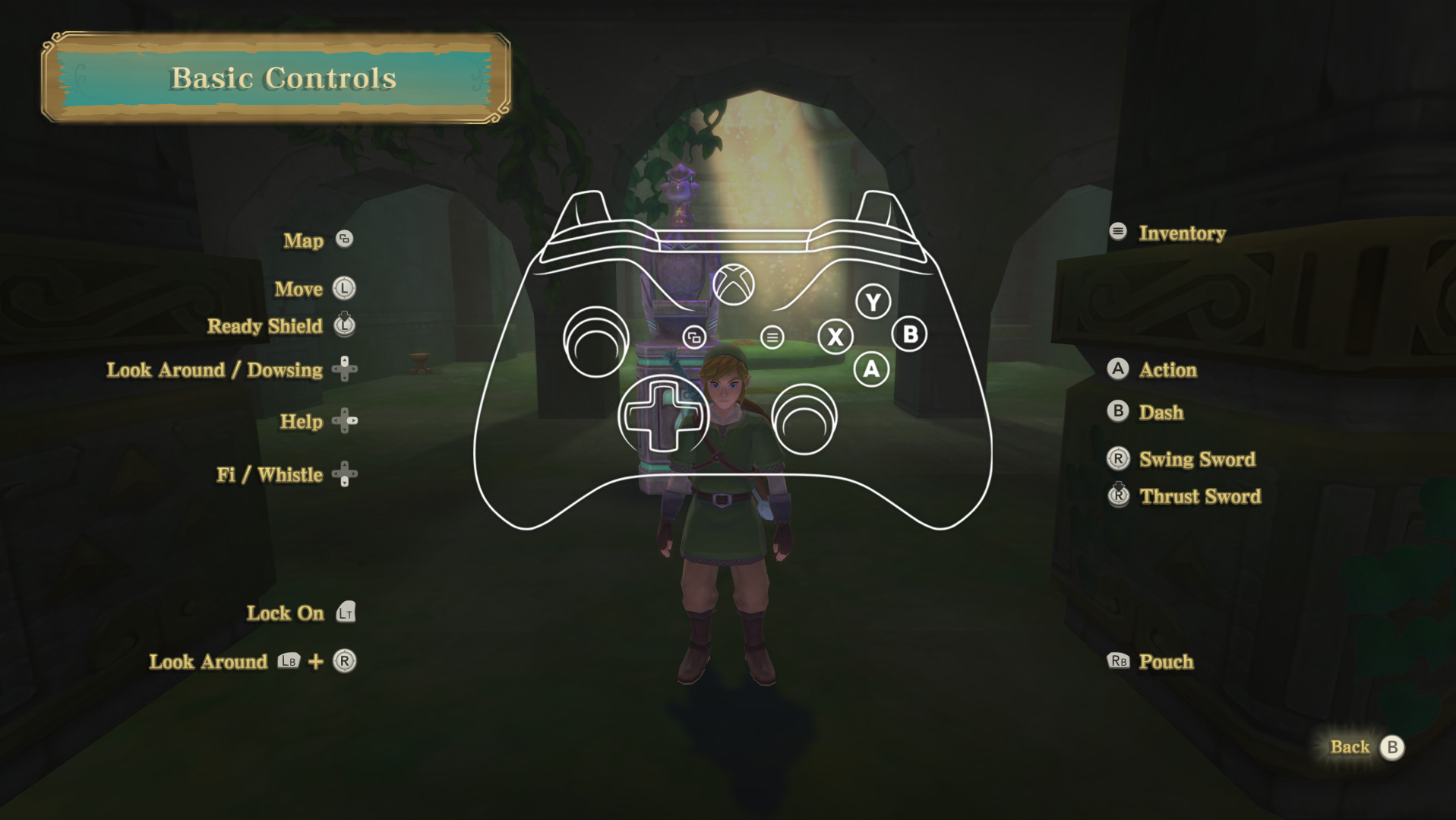 Xbox Controller UI AB+XY Swapped Mod for The Legend of Zelda: Skyward ...