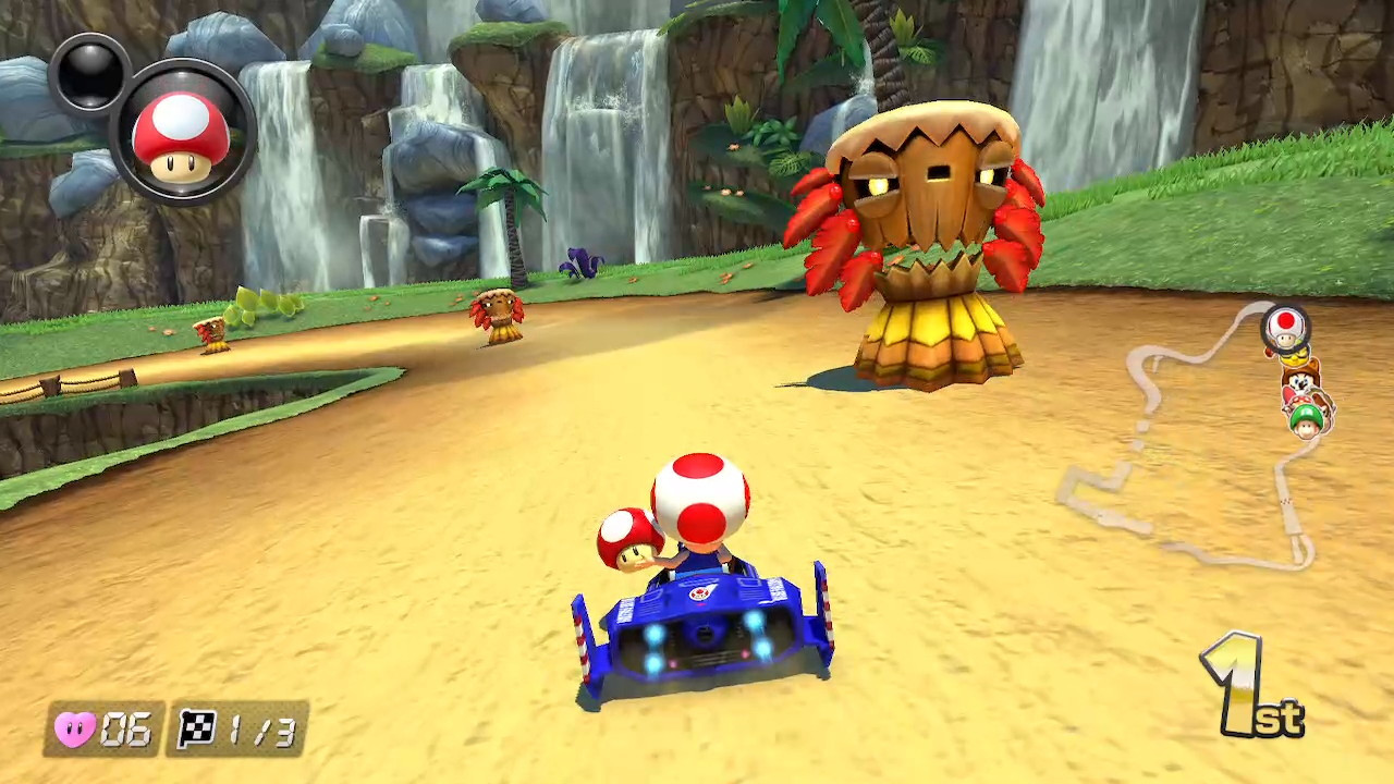 Blue Falcon (Mario Kart Wii) Mod for Mario Kart 8 Deluxe | MK8D Mods