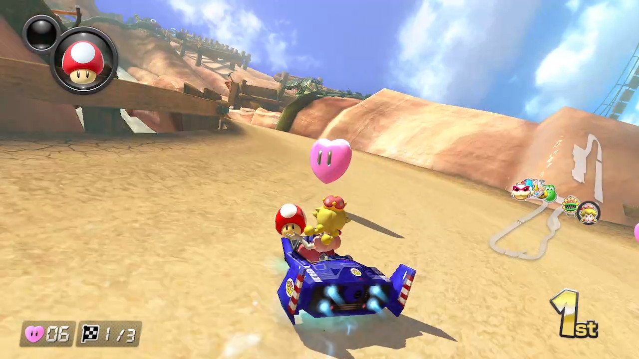 Blue Falcon (Mario Kart Wii) Mod for Mario Kart 8 Deluxe | MK8D Mods