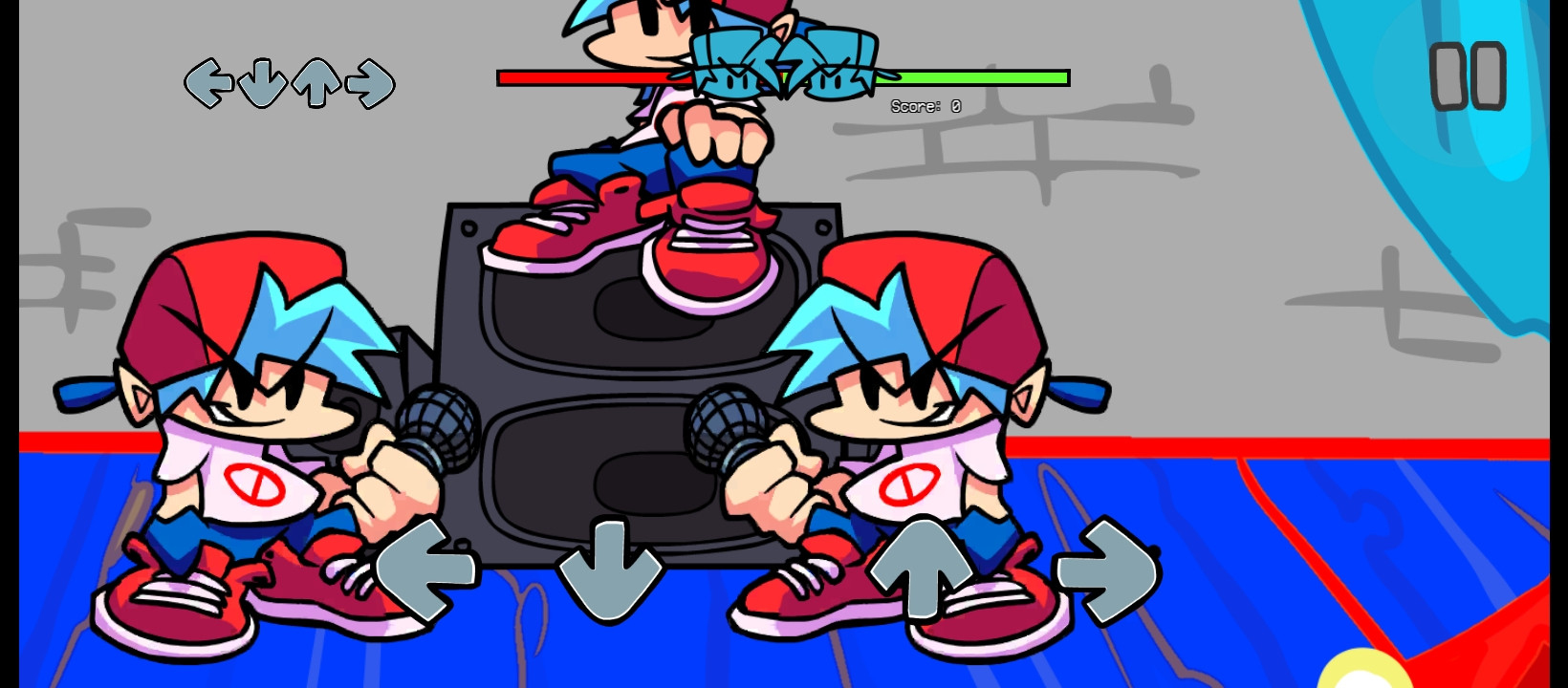 Bf over everyone characters Mod for Friday Night Funkin' | FNF Mods