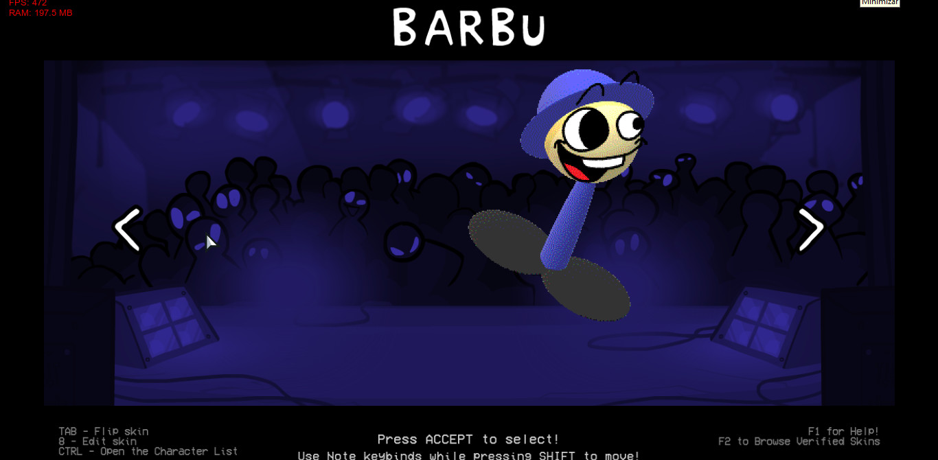 brobgonal and barbu skin psych online Mod for Friday Night Funkin ...