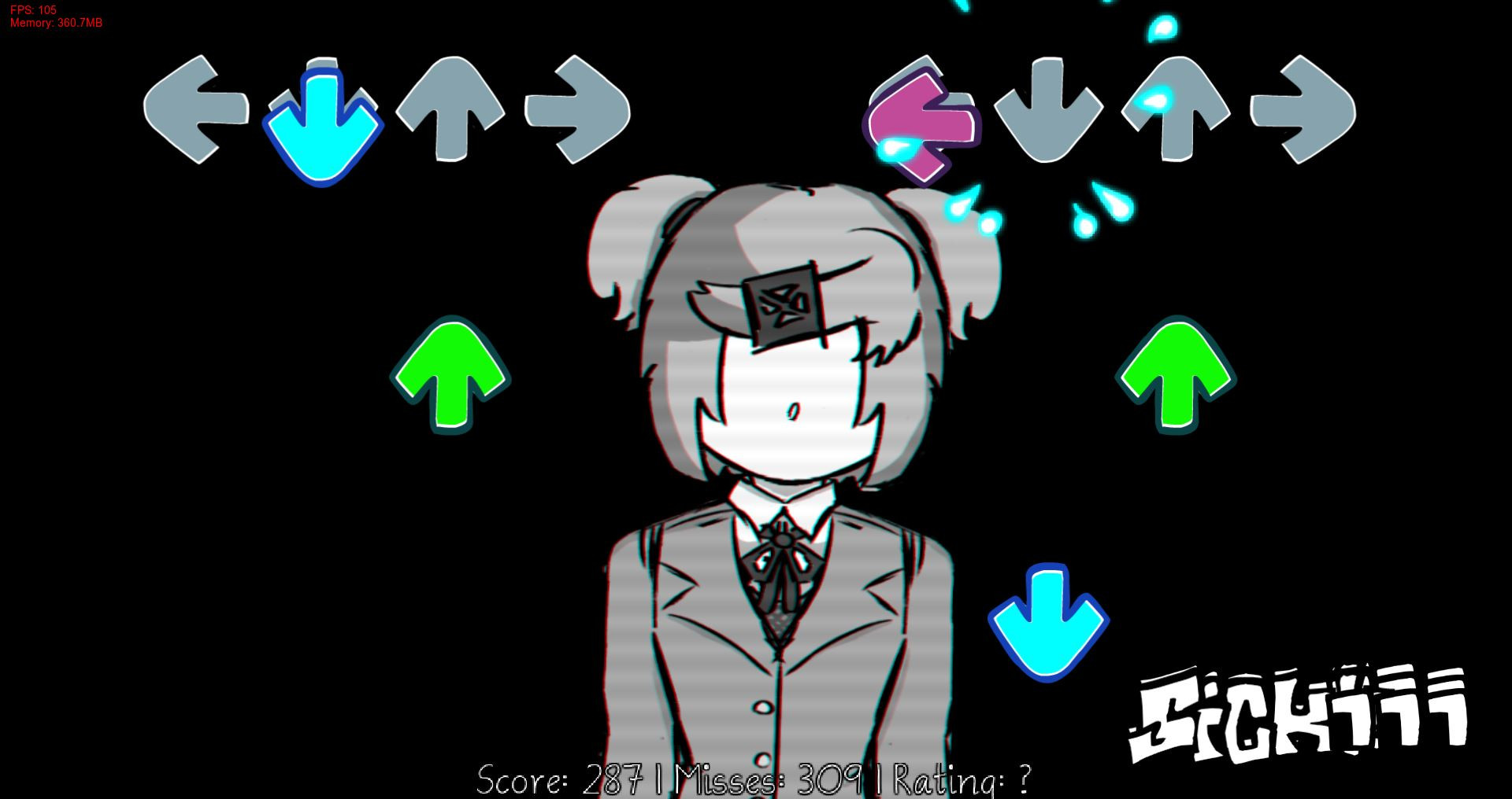 Secret Truth but Natsuki Sings it! Mod for Friday Night Funkin' | FNF Mods