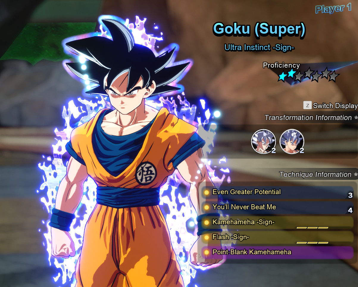 GOKU ULTRA INSTINCT [NEW SLOT] - 6 MOVES Mod for Dragon Ball: Sparking ...