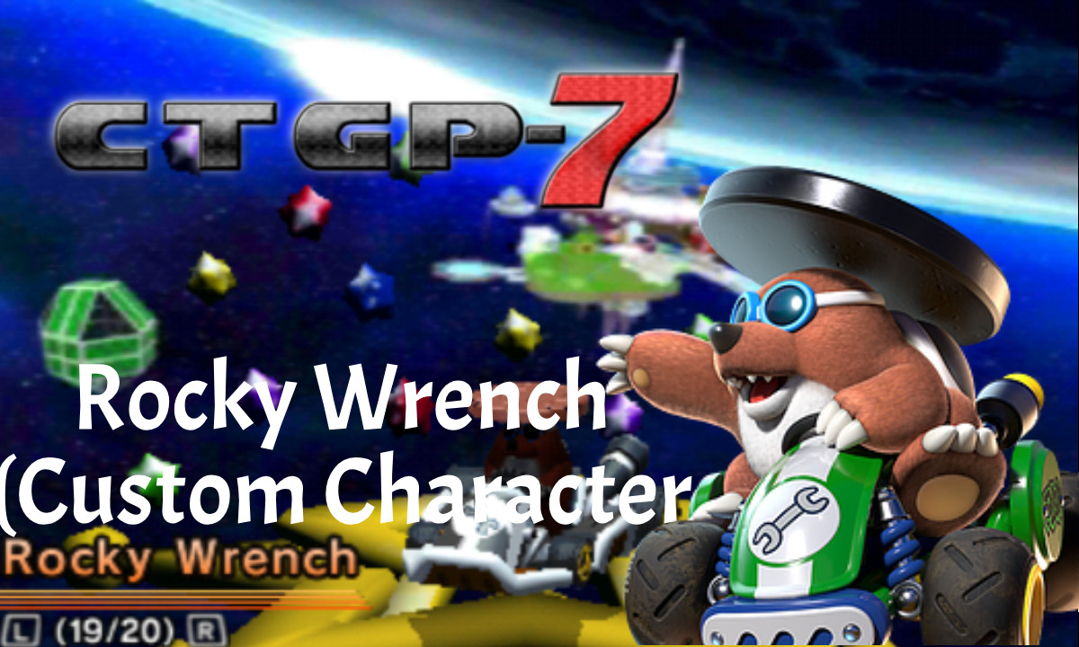 Rocky Wrench Mod for Mario Kart 7 | MK7 Mods