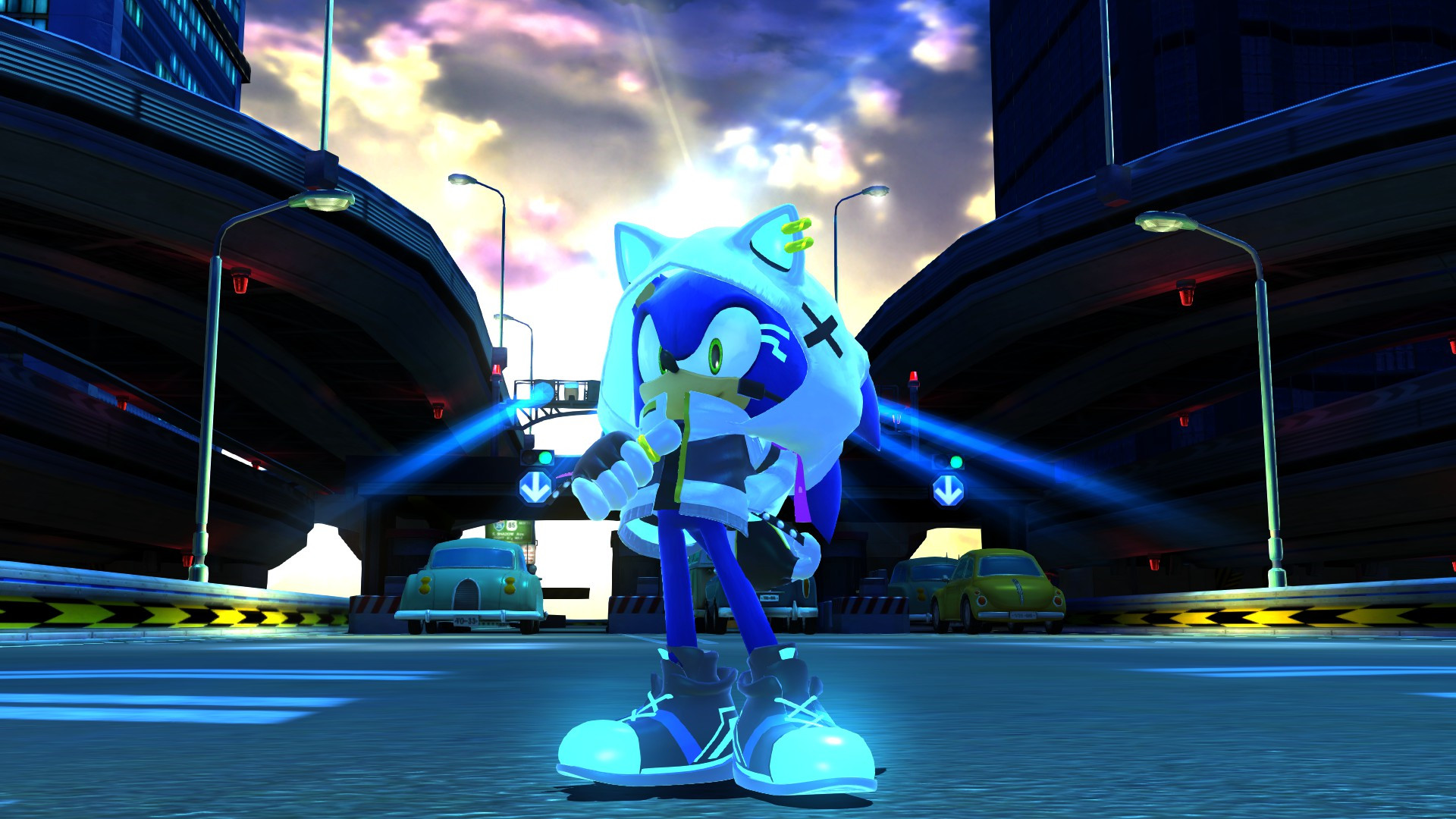 Neon Sonic Mod for Sonic Generations (2011) | Gens Mods