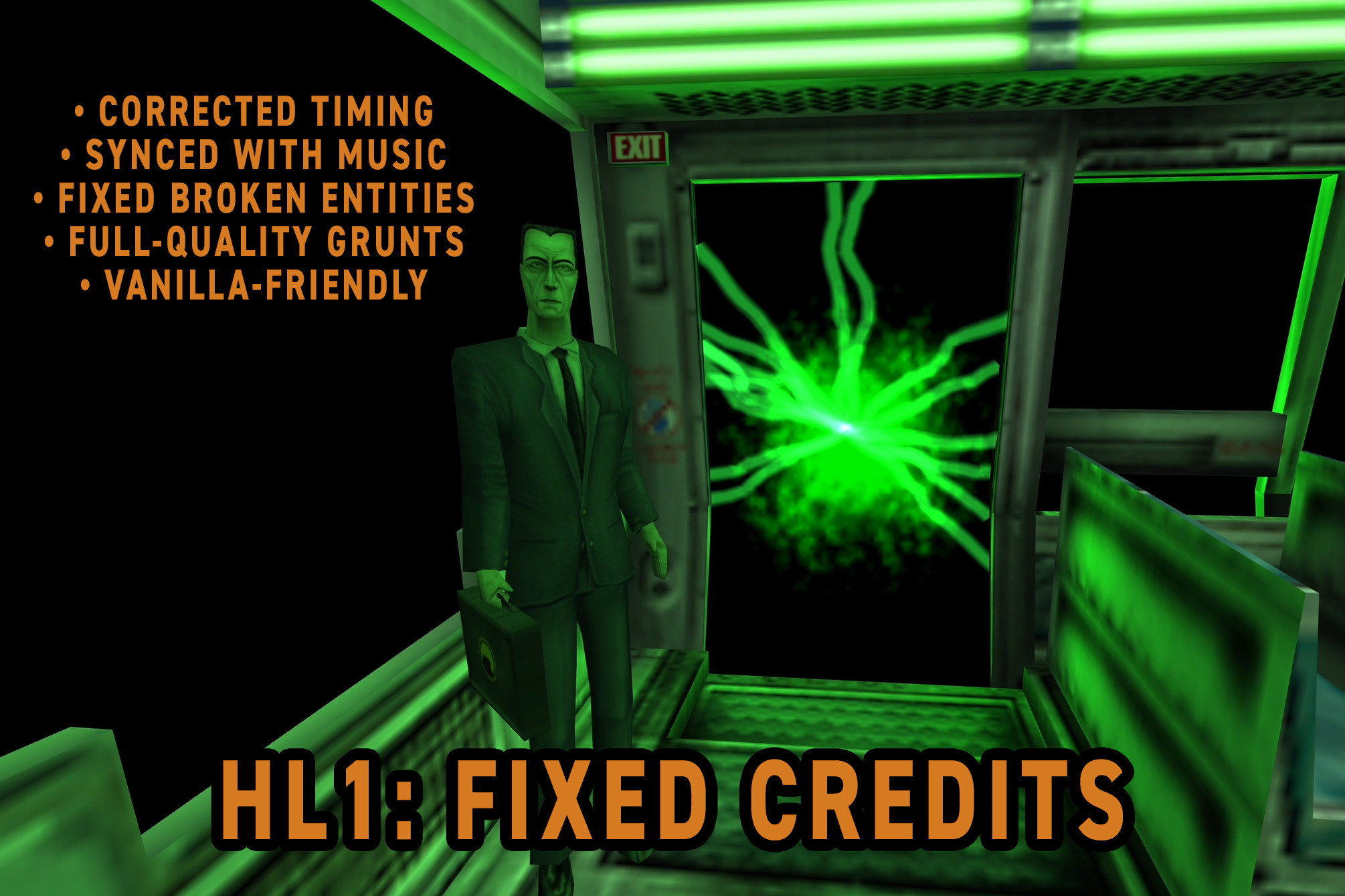 HL1: Fixed Credits Mod for Half-Life | HL Mods