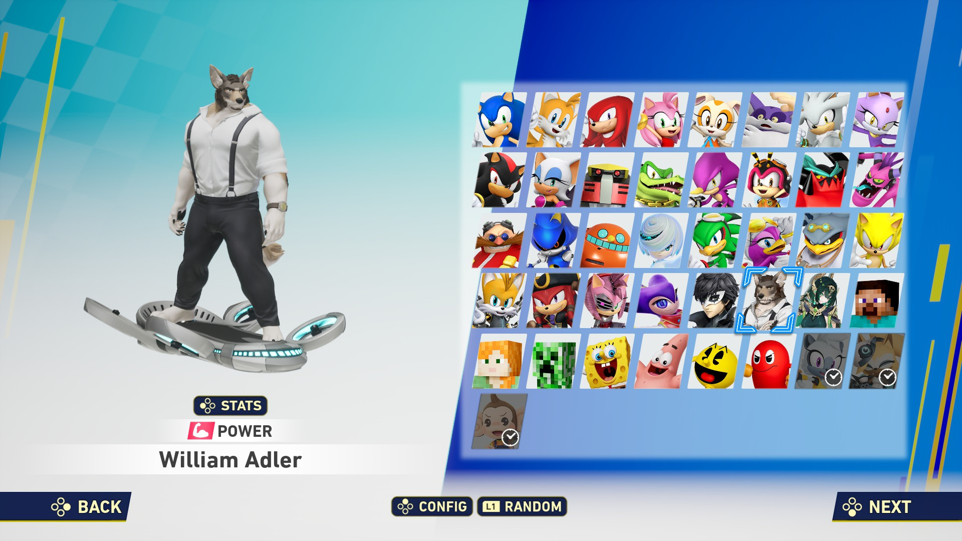 William Adler over Ichiban Mod for Sonic Racing: CrossWorlds | SR:CW Mods