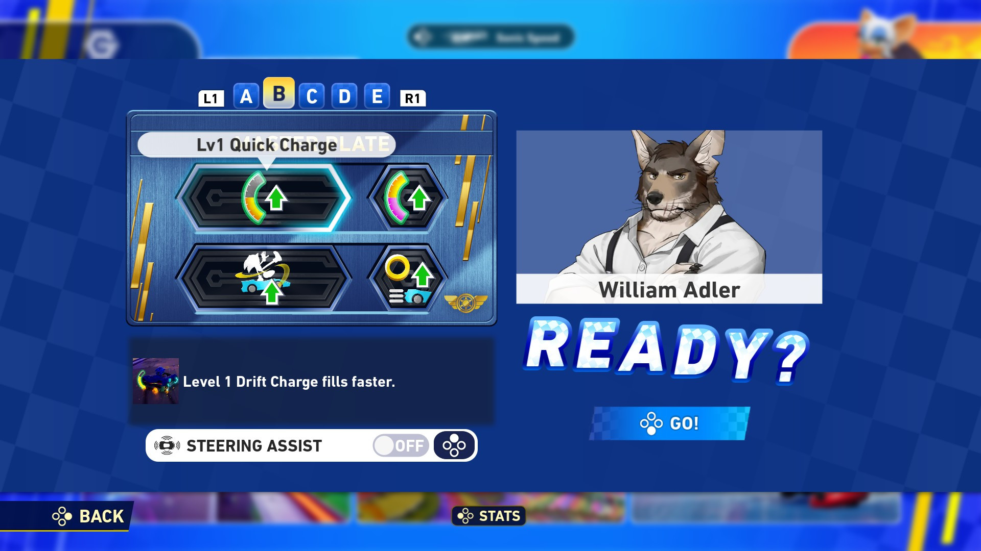 William Adler over Ichiban Mod for Sonic Racing: CrossWorlds | SR:CW Mods