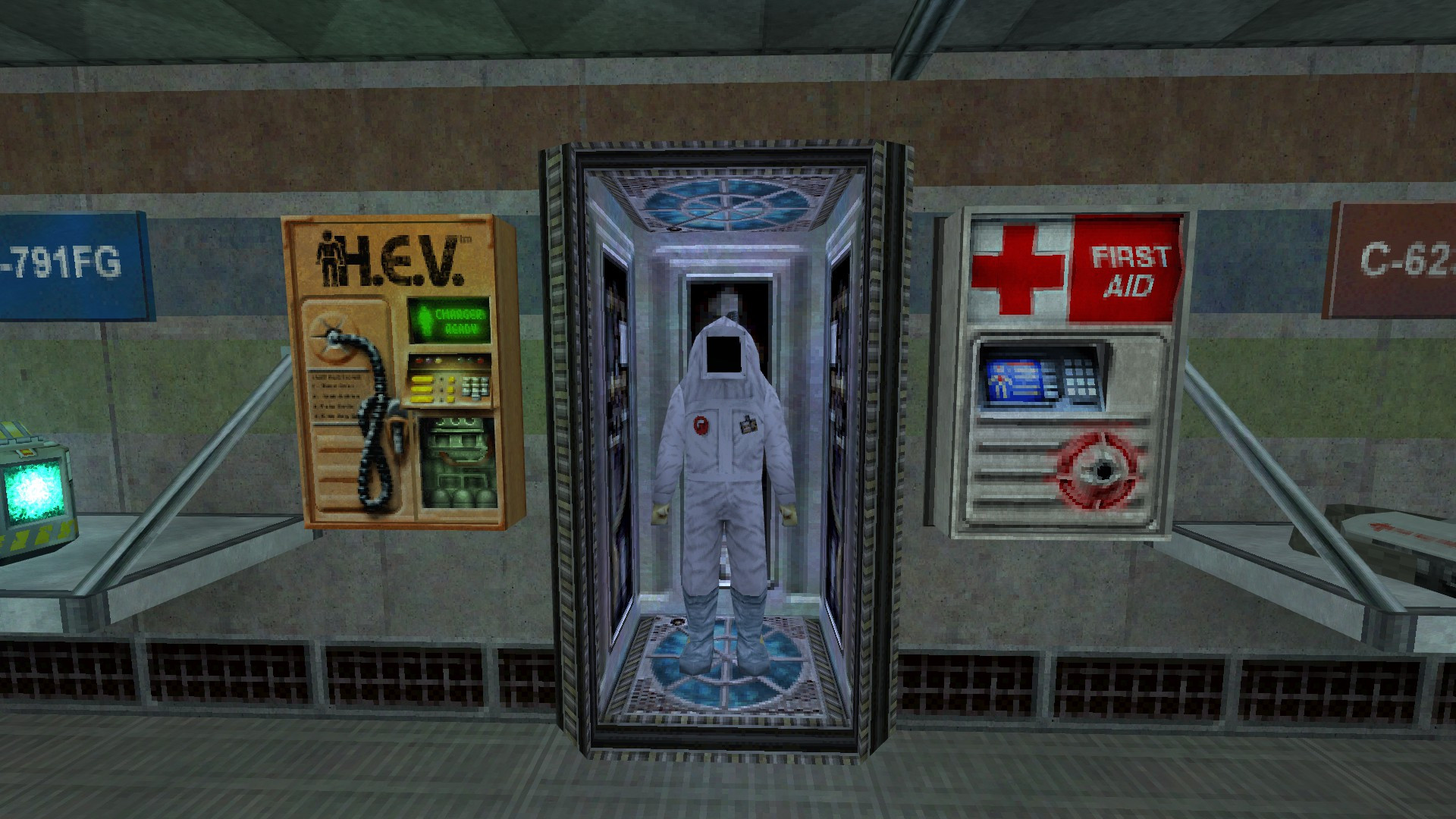 Cleansuit scientist suit (W.I.P) Mod for Half-Life: MMod | HL1 MMod Mods
