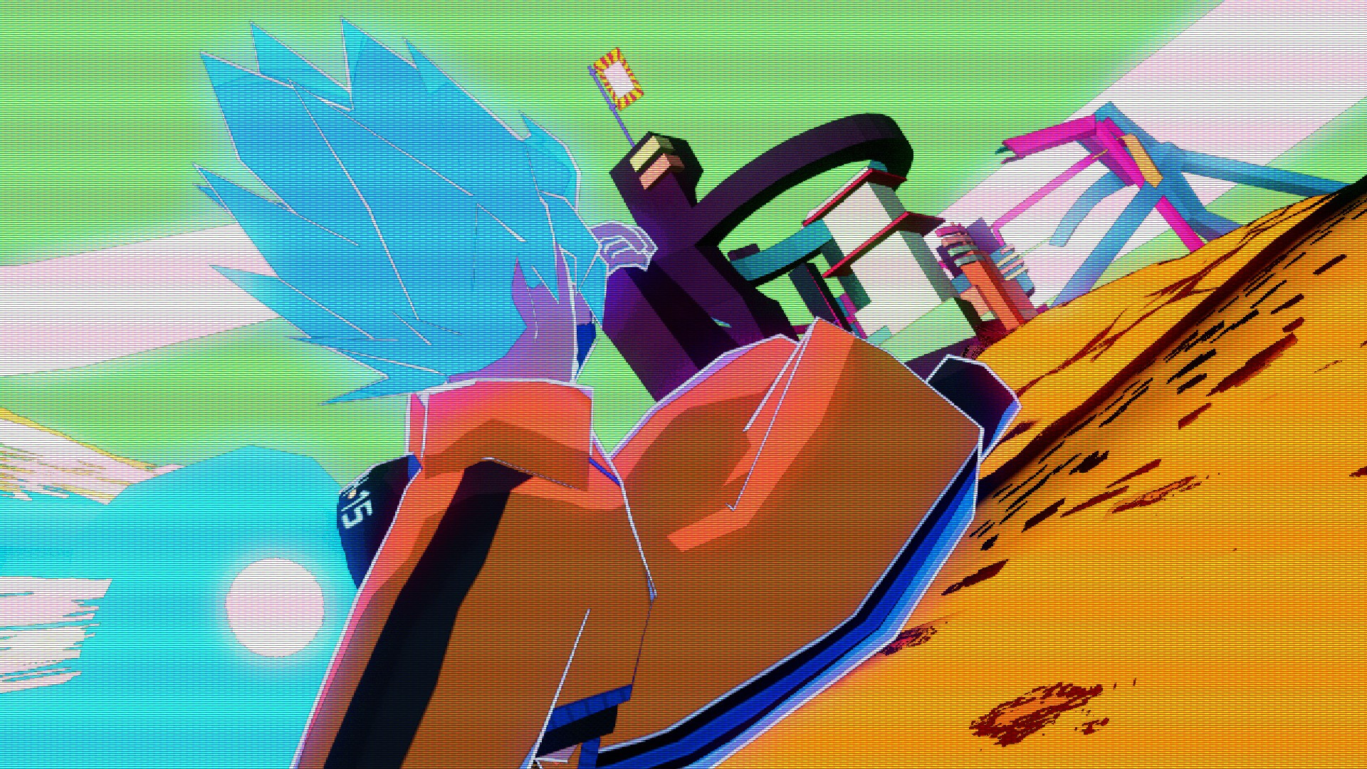 Son Goku! (Funkified) Mod for Bomb Rush Cyberfunk | BRC Mods