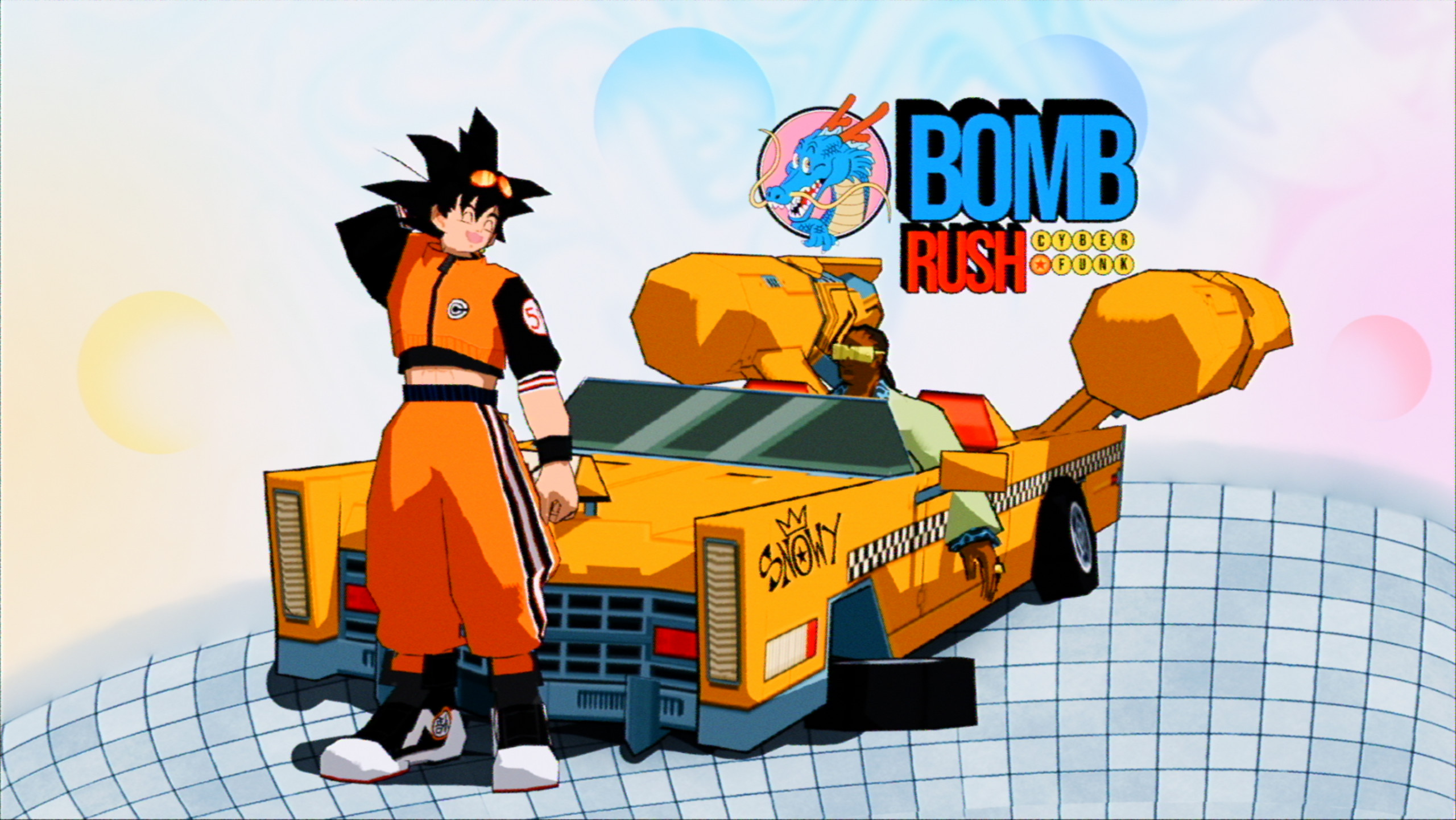 Son Goku! (Funkified) Mod for Bomb Rush Cyberfunk | BRC Mods