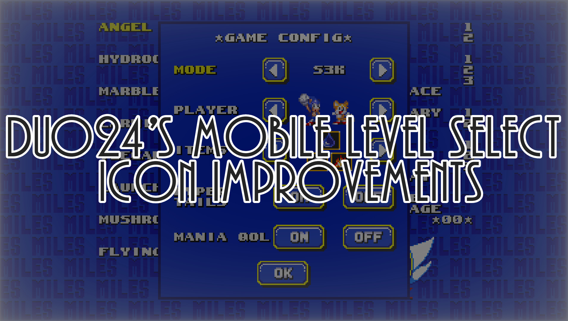 Duo24's MLS Icon Improvements Mod for Sonic 3 A.I.R. | S3AIR Mods