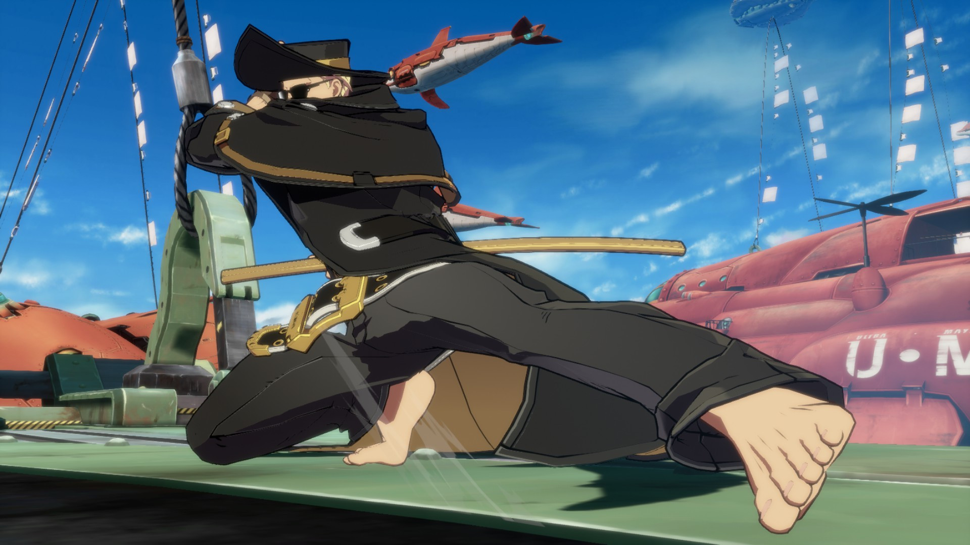 Johnny Bare Feet Mod for GUILTY GEAR -STRIVE- | GGST Mods
