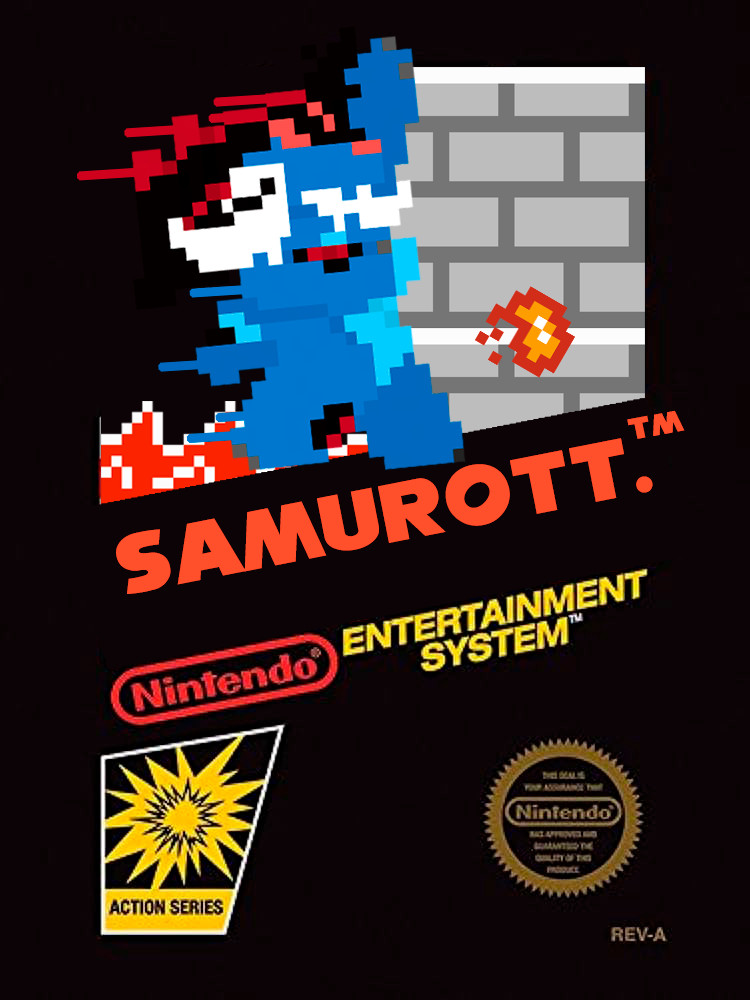 SAMUROTT SAMUROTT SAMUROTT SKIN Mod for Super Mario Bros. Remastered ...