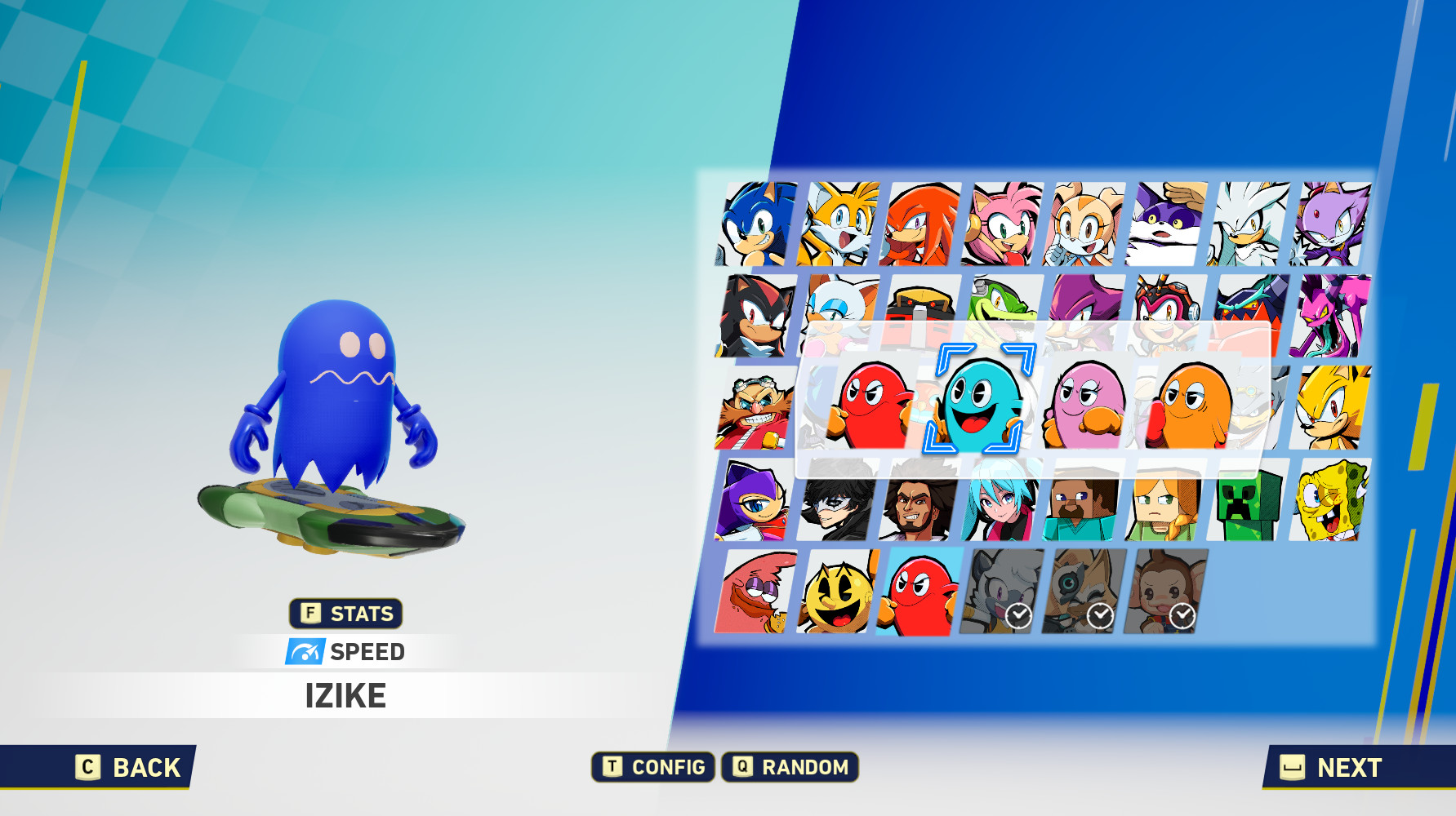Pac-Man Ghosts Pack Mod for Sonic Racing: CrossWorlds | SR:CW Mods