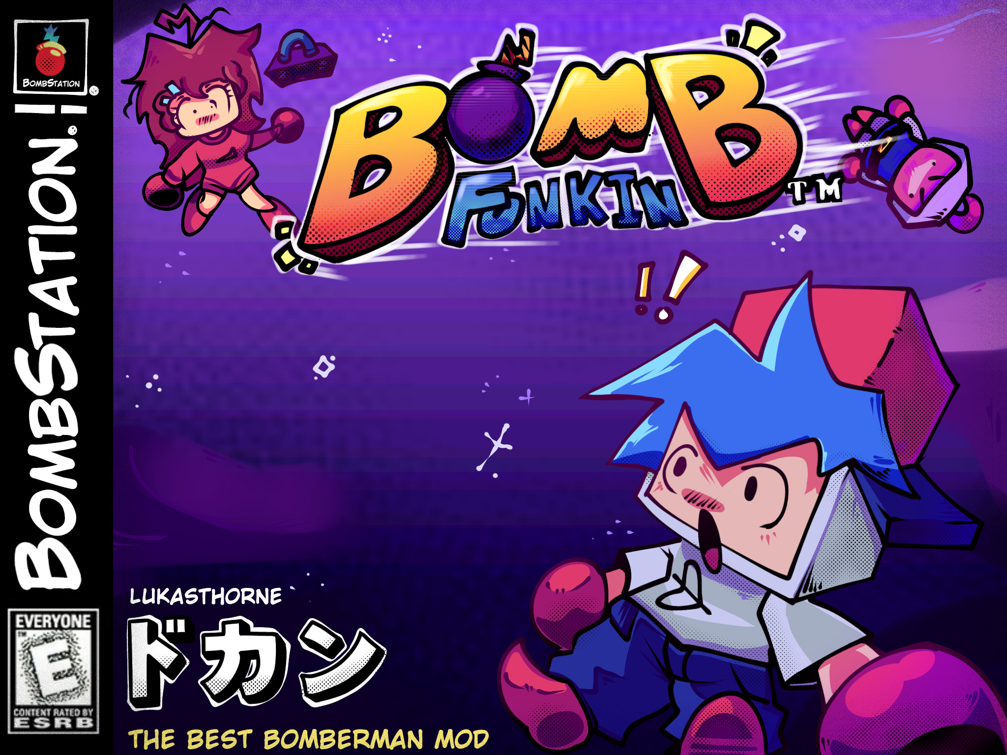 FNF' Bomb Funkin V1 Mod for Friday Night Funkin' | FNF Mods