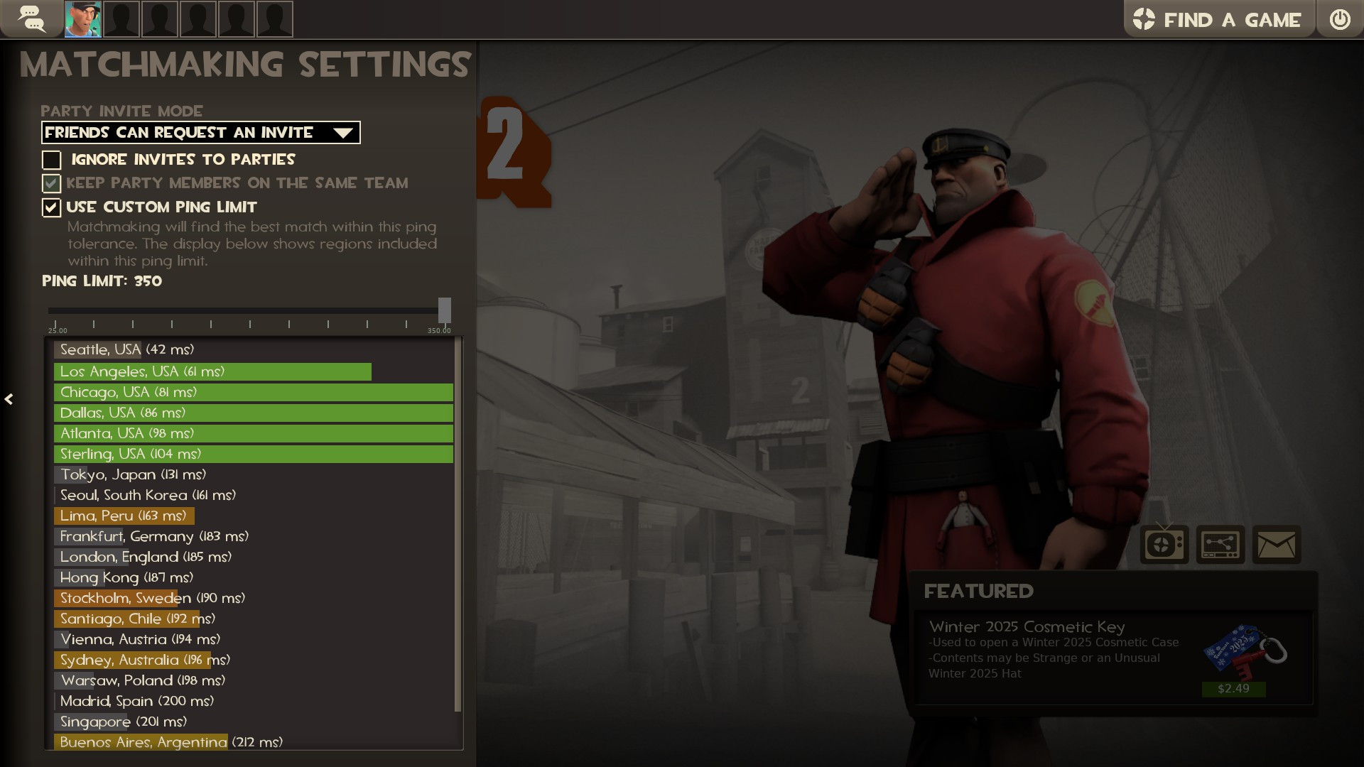 TF2ey-esque Main Menu Mod for Team Fortress 2 | TF2 Mods