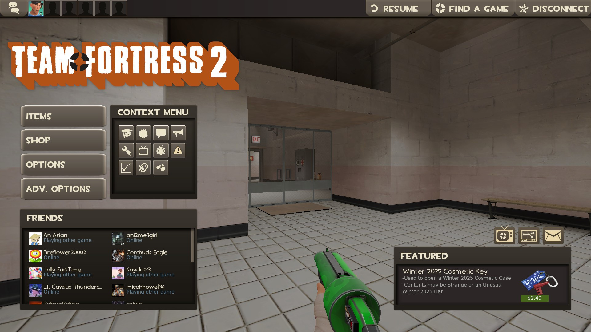 TF2ey-esque Main Menu Mod for Team Fortress 2 | TF2 Mods