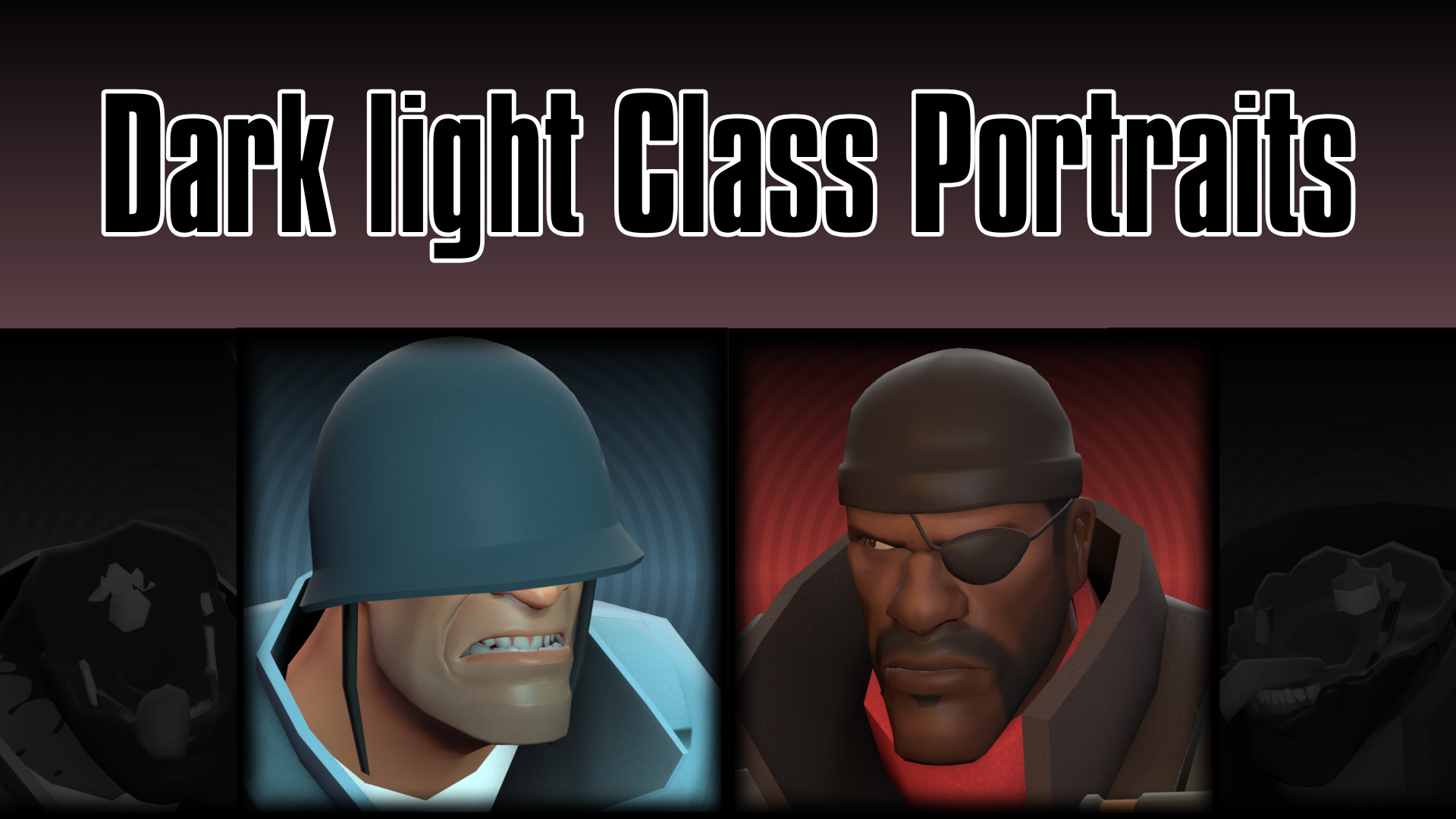 [SENSITIVE CONTENT] Dark Light Class Portraits Mod for Team Fortress 2 ...