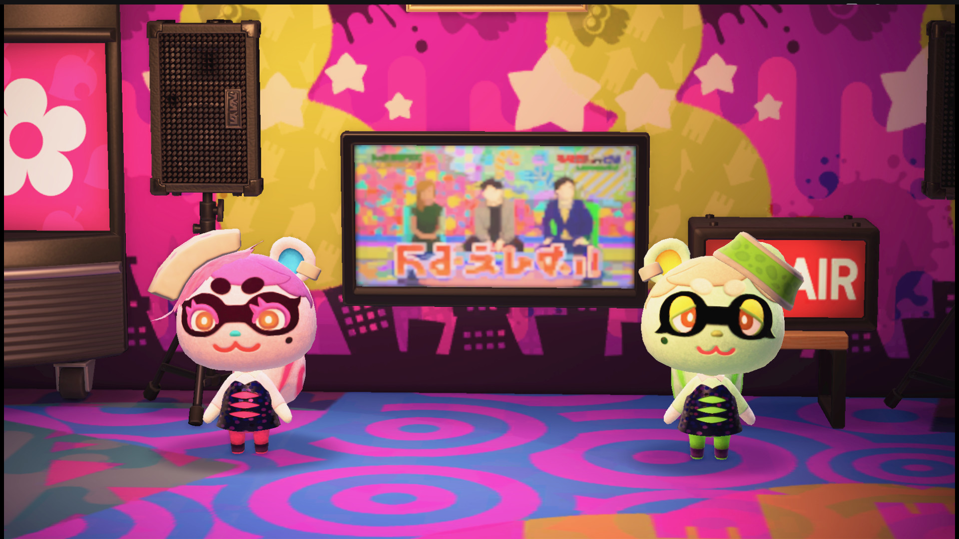 Cece & Viché as Squid Sisters Mod for Animal Crossing: New Horizons ...