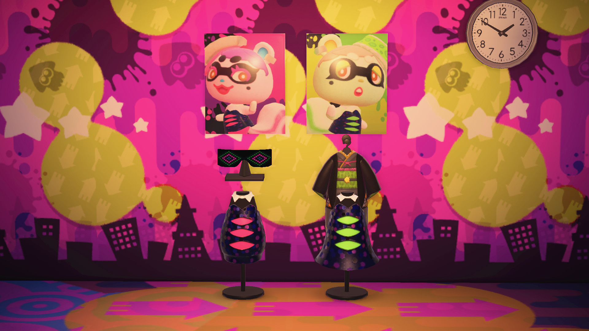 Cece & Viché as Squid Sisters Mod for Animal Crossing: New Horizons ...