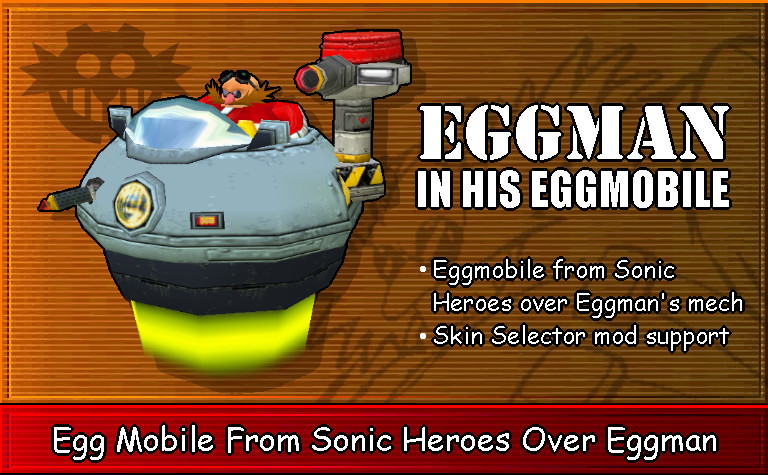 Egg Mobile Over Eggman's Mech (Sonic Heroes) Mod for Sonic Adventure 2 ...