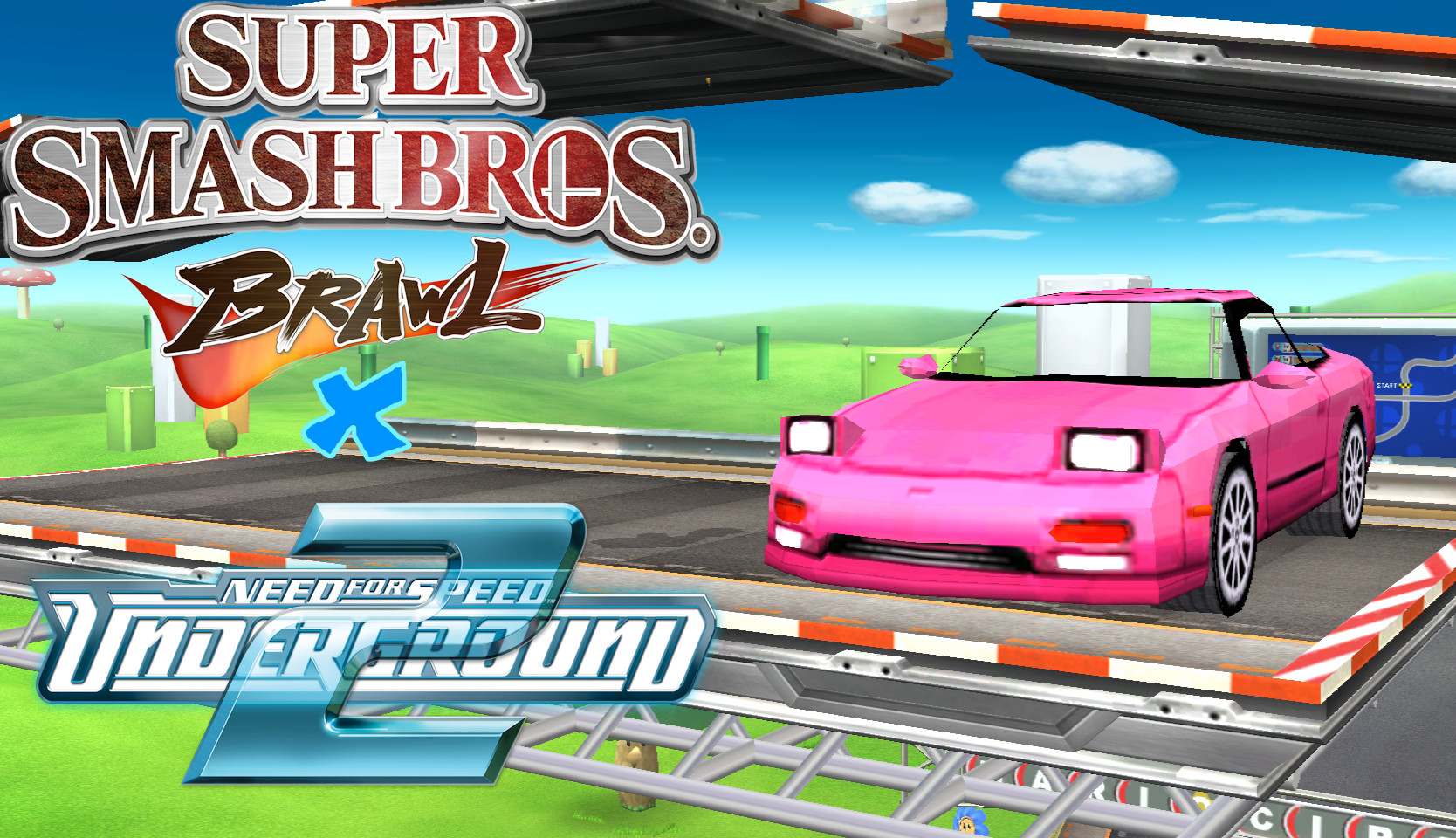 Nissan 240SX (NFSU2) Over R.O.B? Mod for Super Smash Bros. Brawl ...