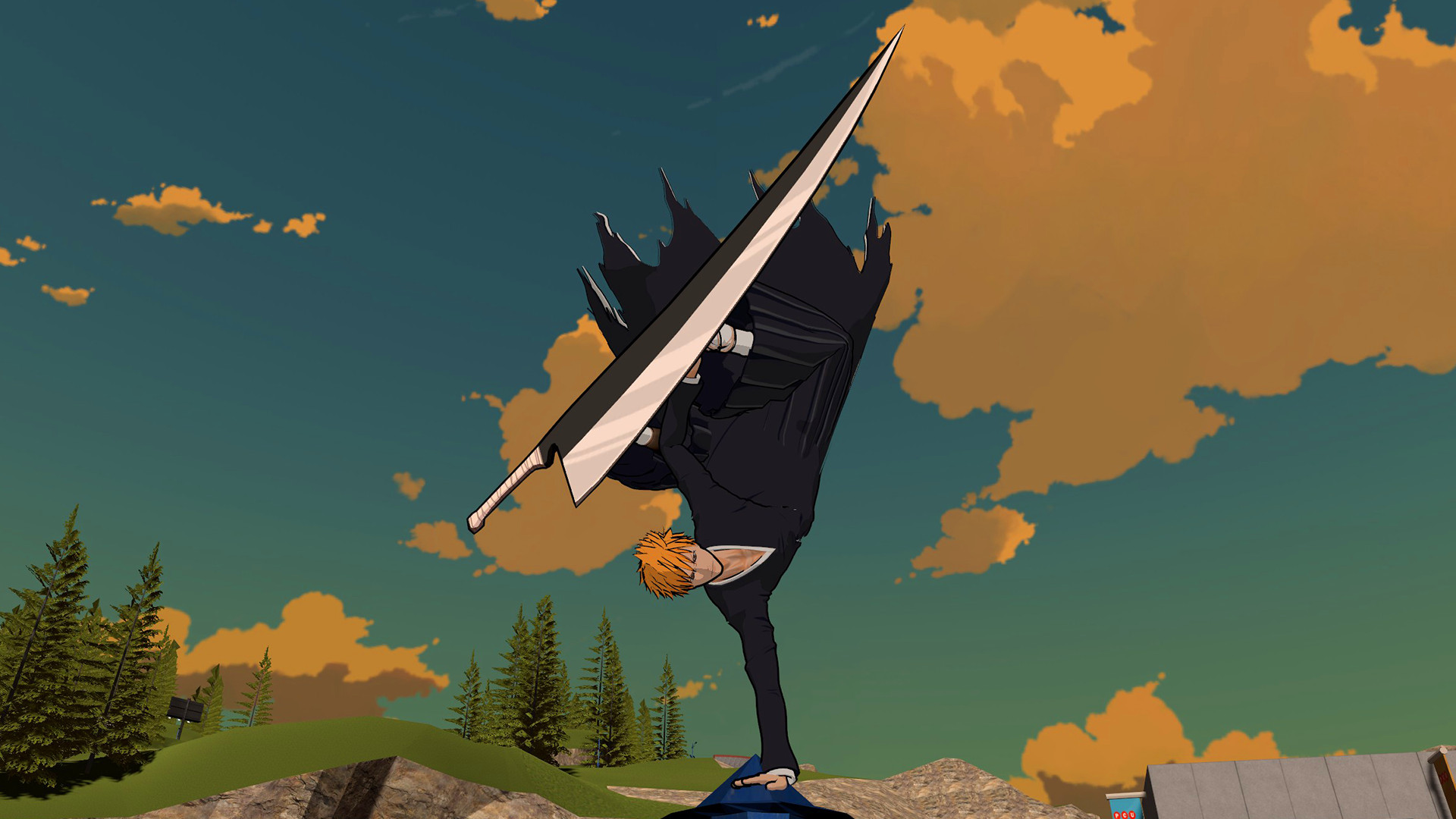 Ichigo Kurosaki (BLEACH Rebirth of Souls) Mod for Bomb Rush Cyberfunk ...