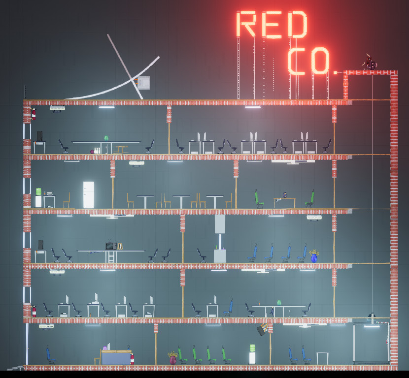 Red Corporations Mod for People Playground | PP Mods