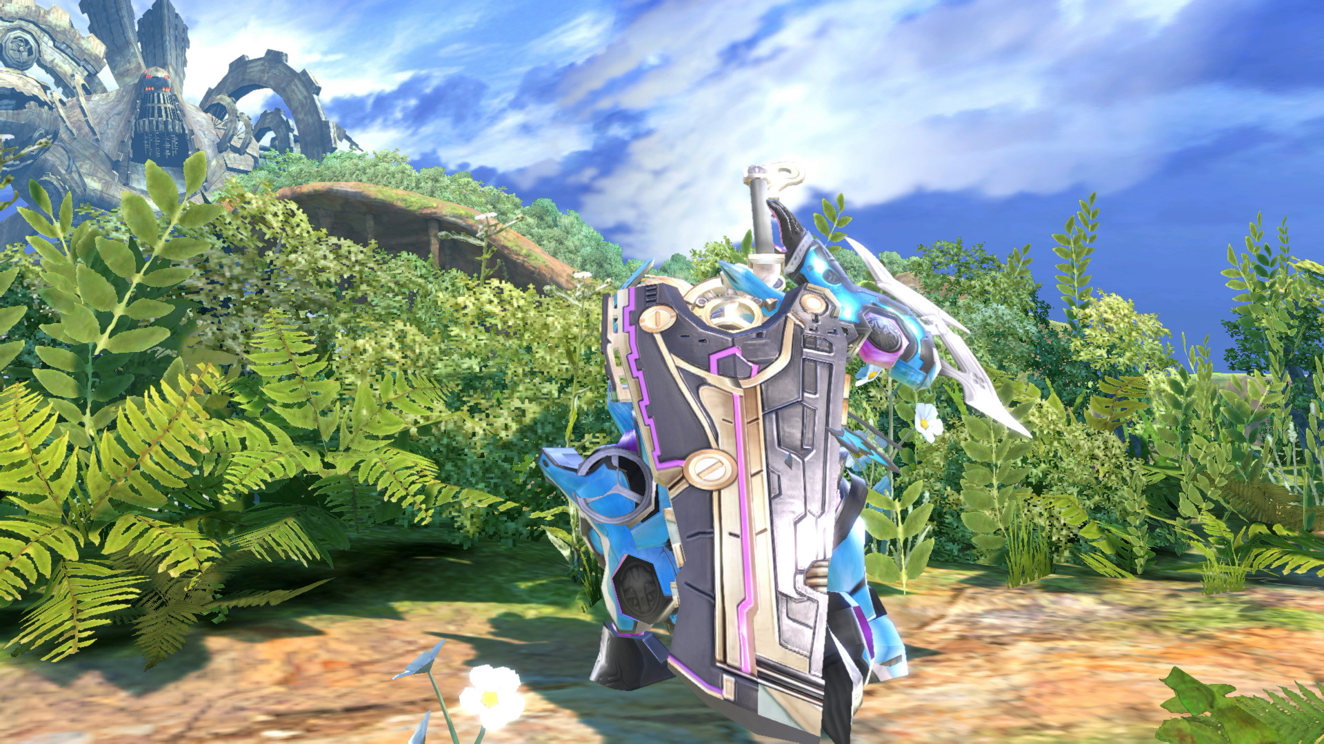 Shulk M100 modern Mod for Super Smash Bros. Ultimate | SSBU Mods
