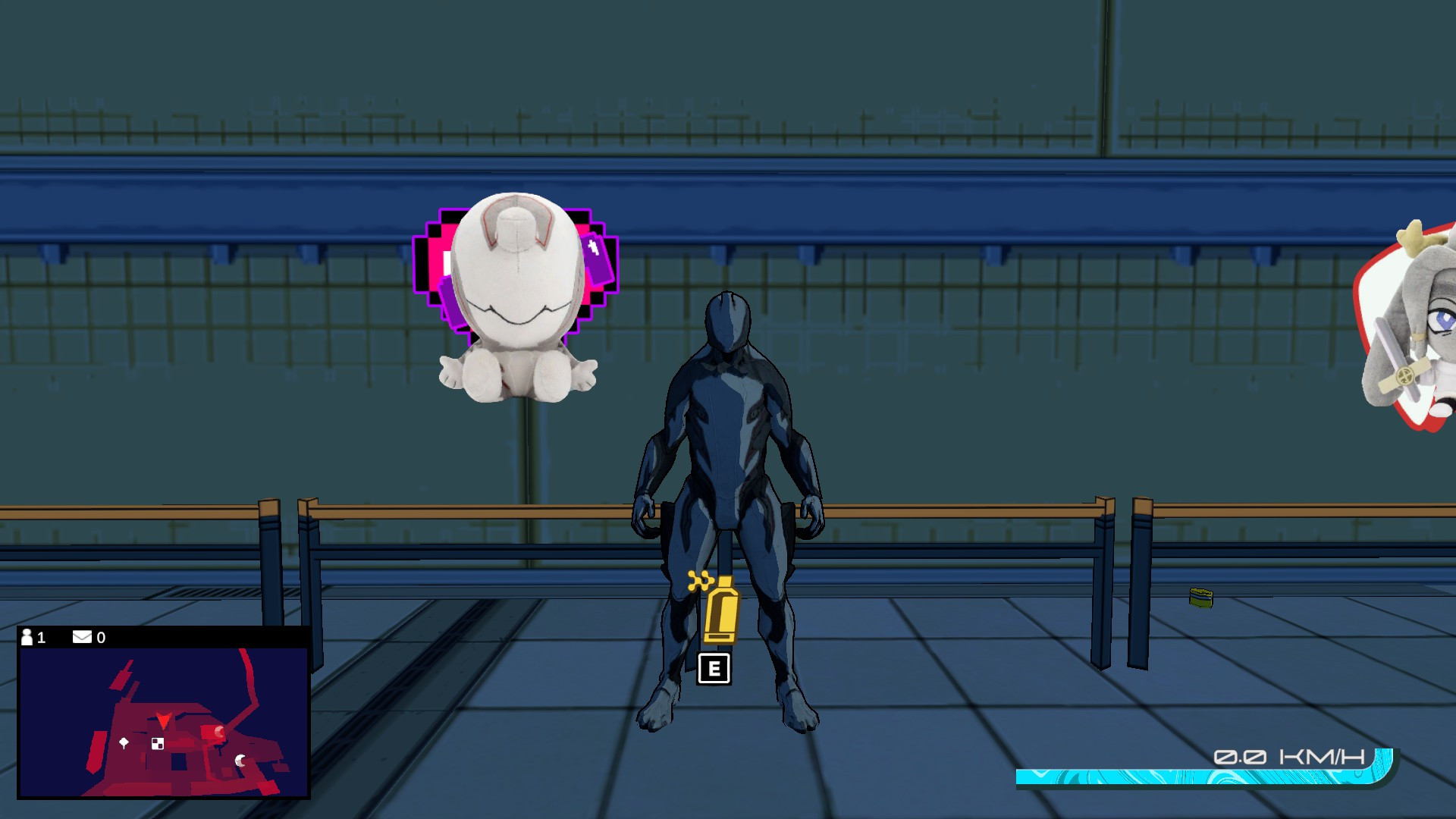Excalibur from Warframe Mod for Bomb Rush Cyberfunk | BRC Mods