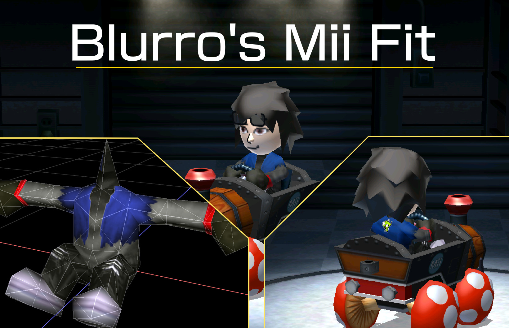 Blurro's Mii Outfit Mod for Mario Kart 7 | MK7 Mods
