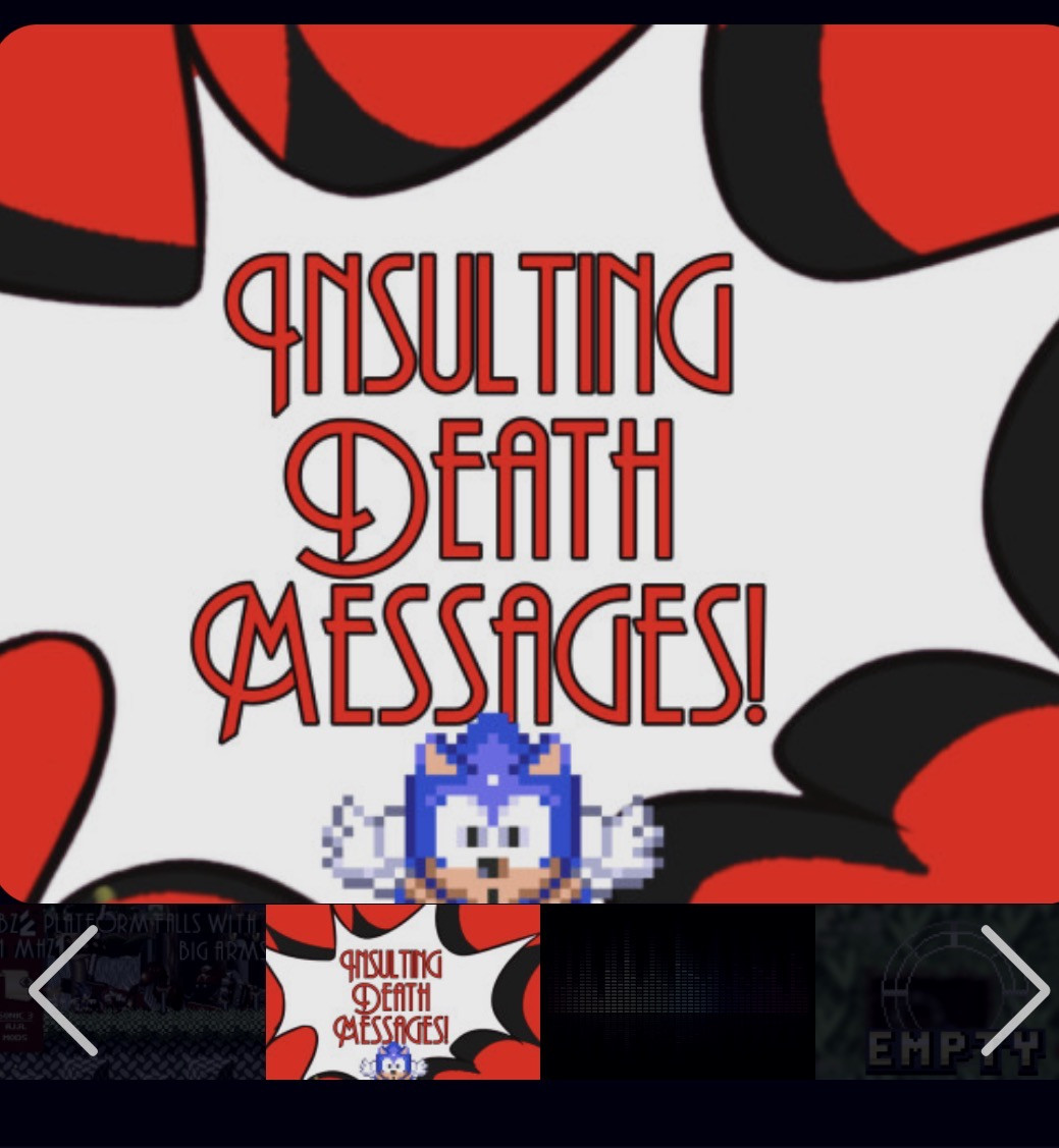 [SENSITIVE CONTENT] Insulting Death Messages Mod for Sonic 3 A.I.R ...
