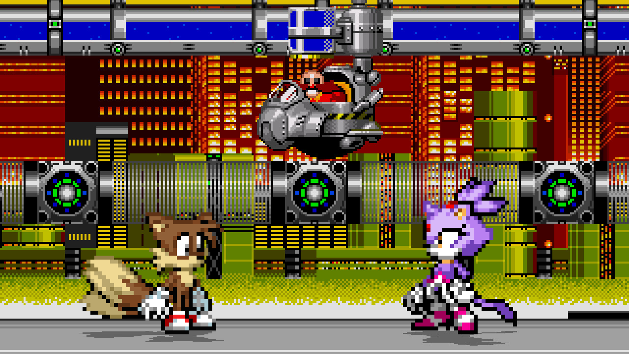 Tails Flies High In MUGEN Mod for M.U.G.E.N | MUGEN Mods