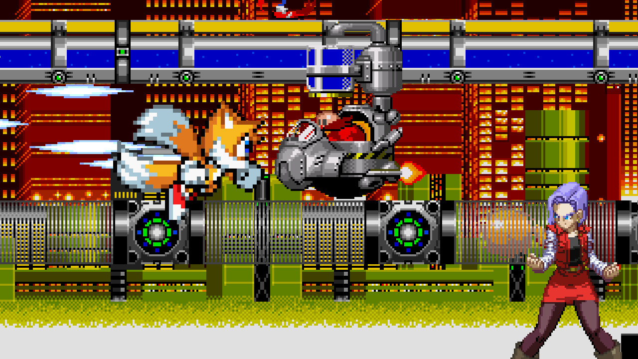 Tails Flies High In MUGEN Mod for M.U.G.E.N | MUGEN Mods
