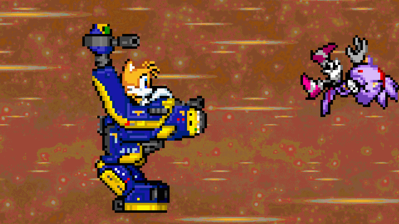Tails Flies High In MUGEN Mod for M.U.G.E.N | MUGEN Mods