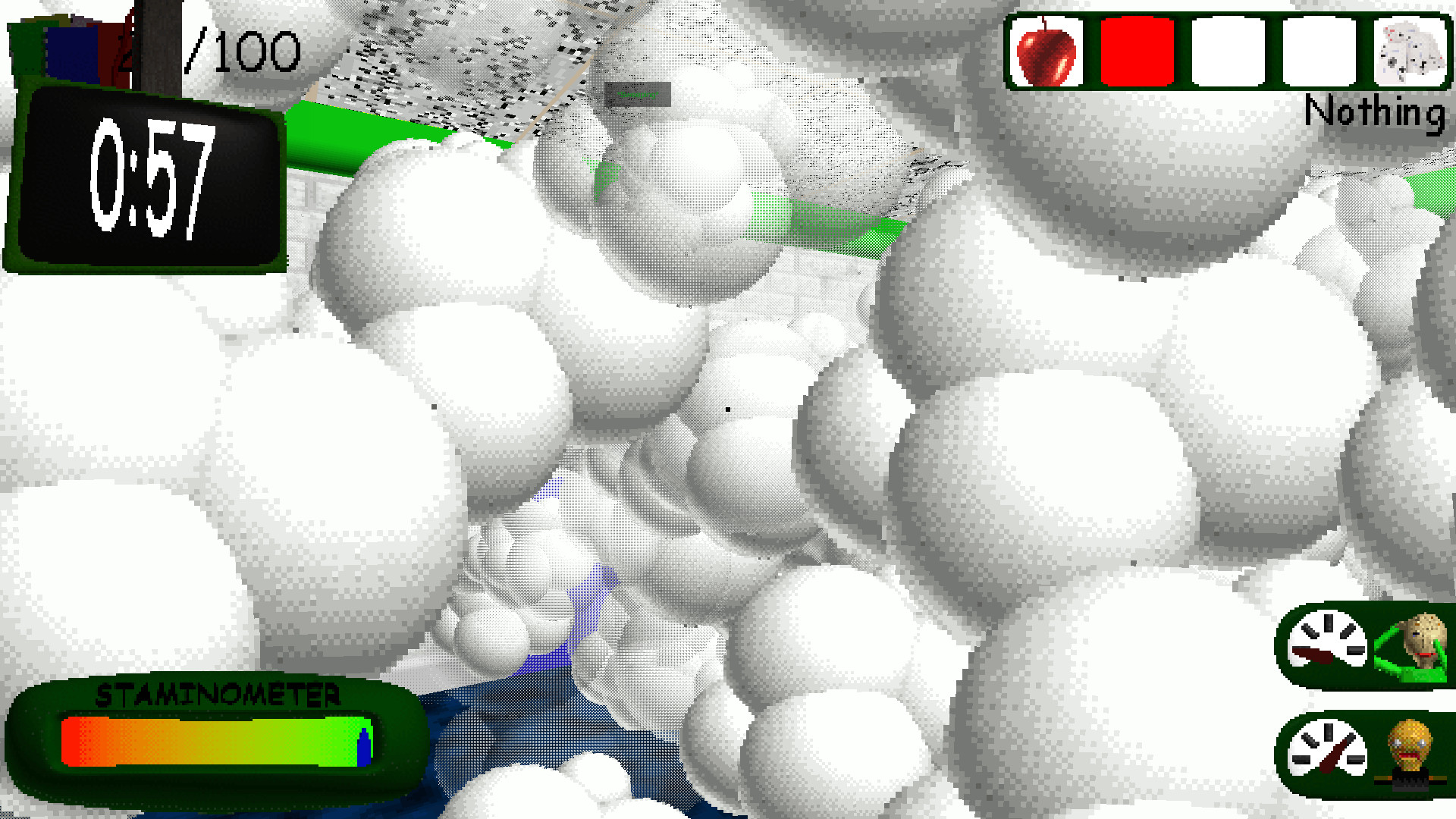 The 100 NOTEBOOKS map. Mod for Baldi's Basics | Baldi Mods