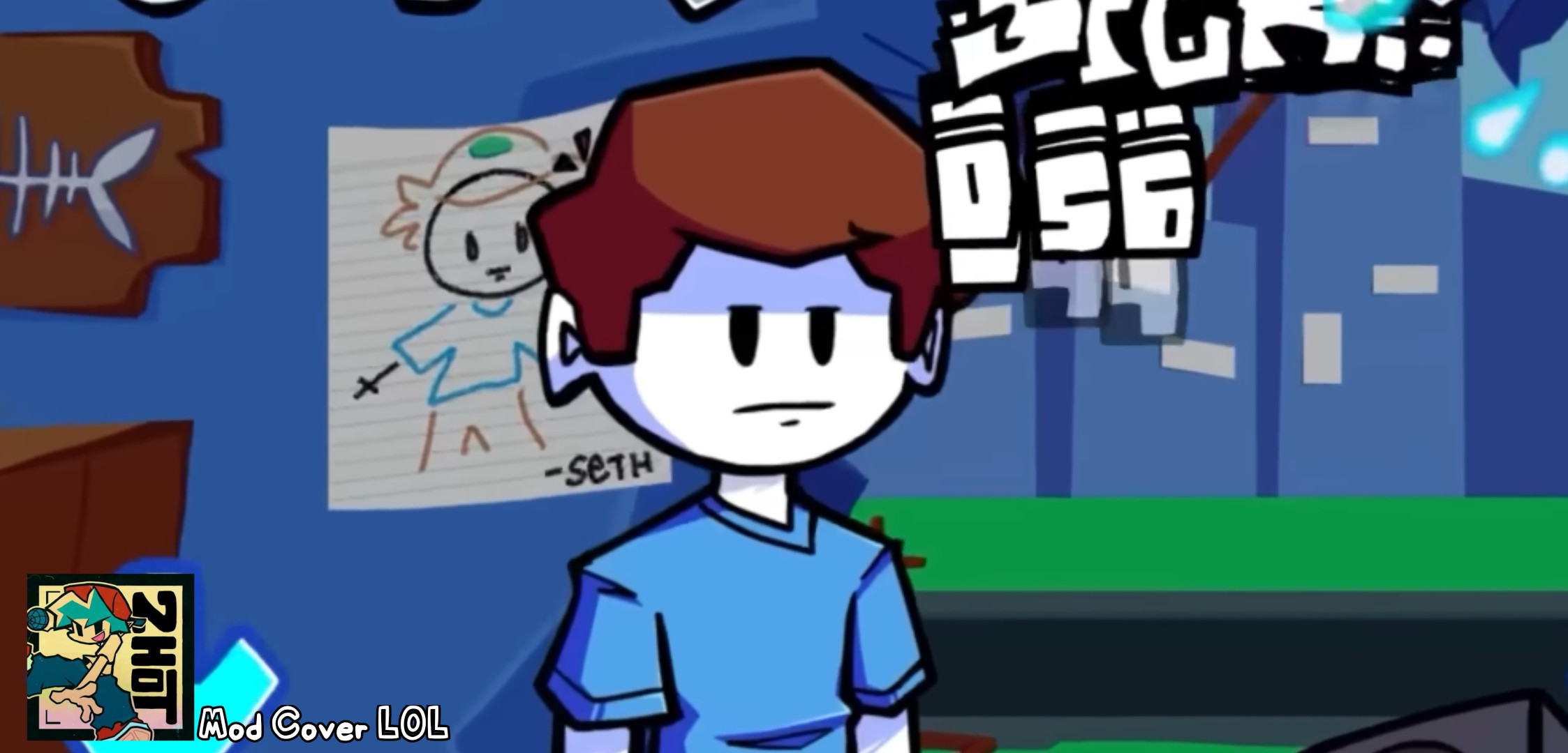 2hot BF Mix But NonsenseNH Mod for Friday Night Funkin' | FNF Mods