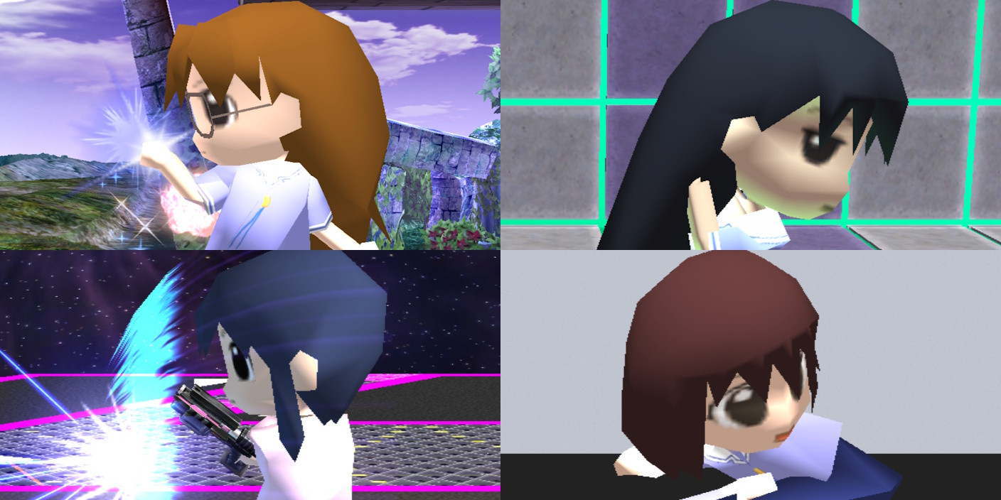 Azumanga Daioh Character Pack Mod for Super Smash Bros. Brawl | Brawl Mods