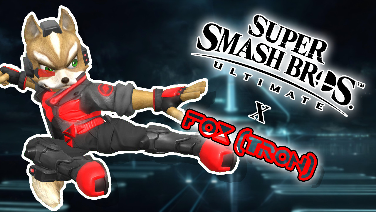 Fox (Tron) Skin Mod for Super Smash Bros. Ultimate | SSBU Mods