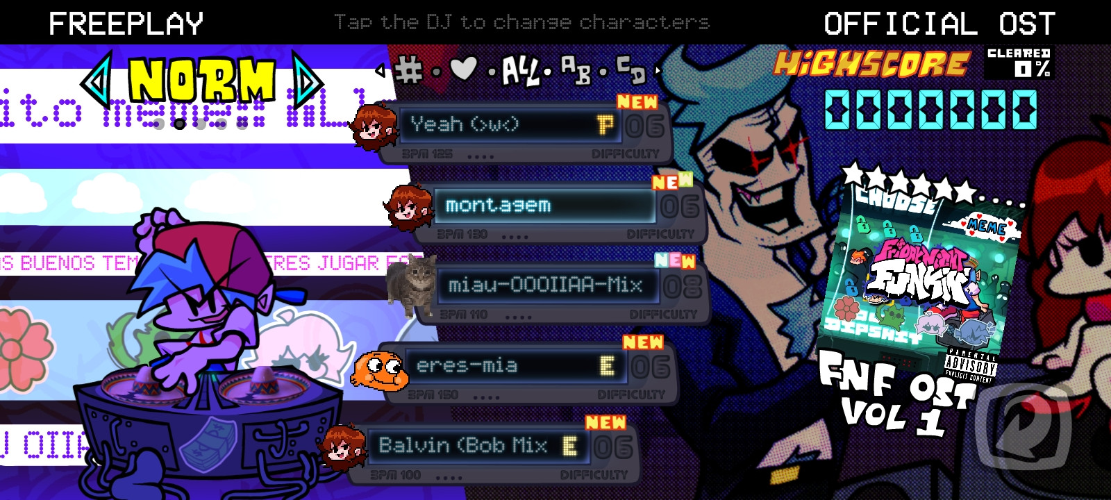 Meme Collection Playable [V-slice] Mod for Friday Night Funkin' | FNF Mods