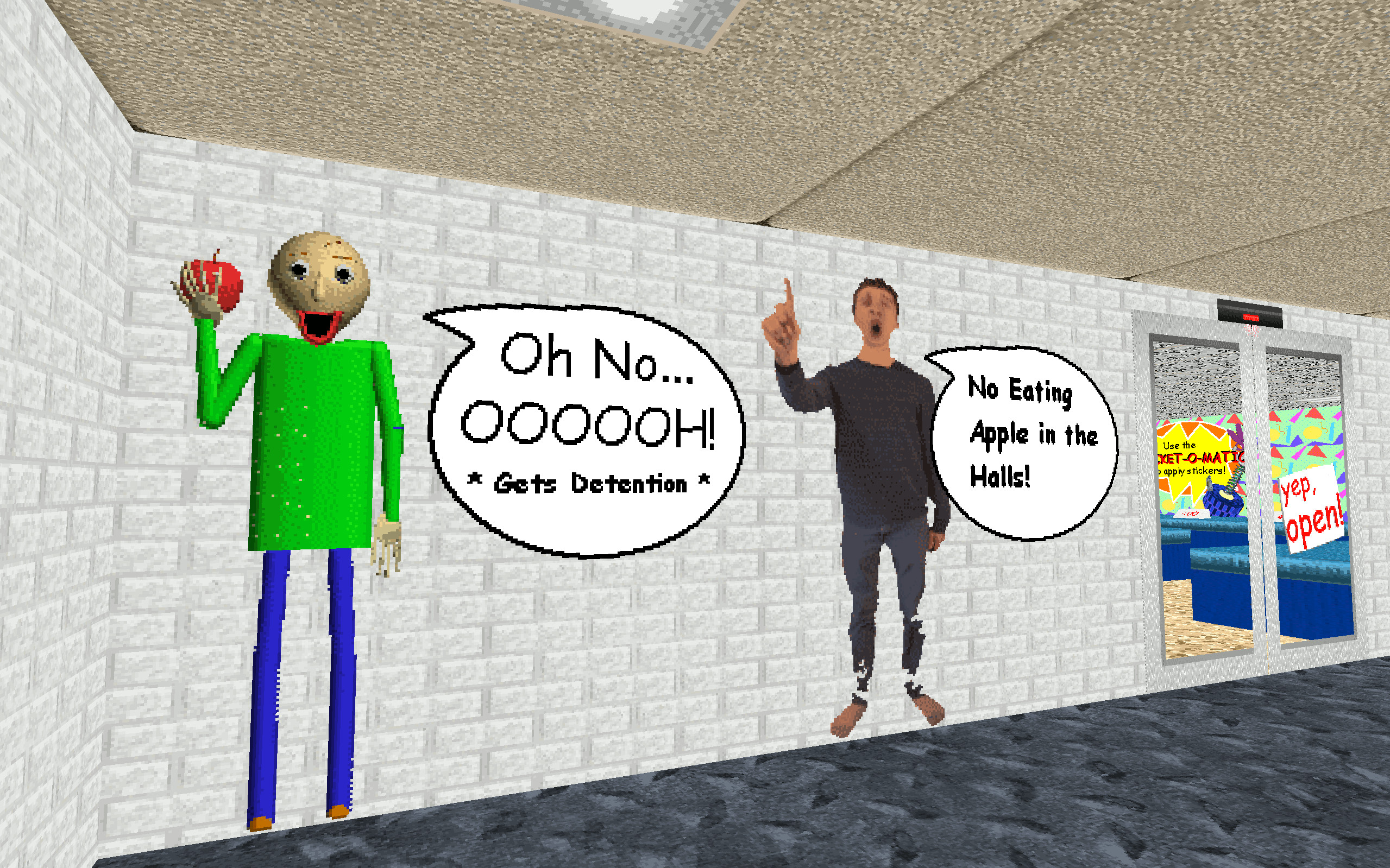 Baldi's School In Advanced Education! Mod for Baldi's Basics | Baldi Mods