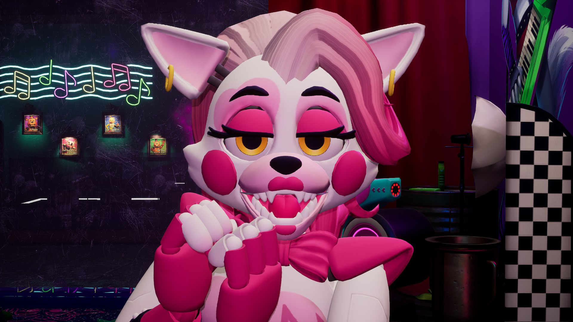 Glamrock Mangle Mod for Five Nights at Freddy's: Security Breach | FNaF ...
